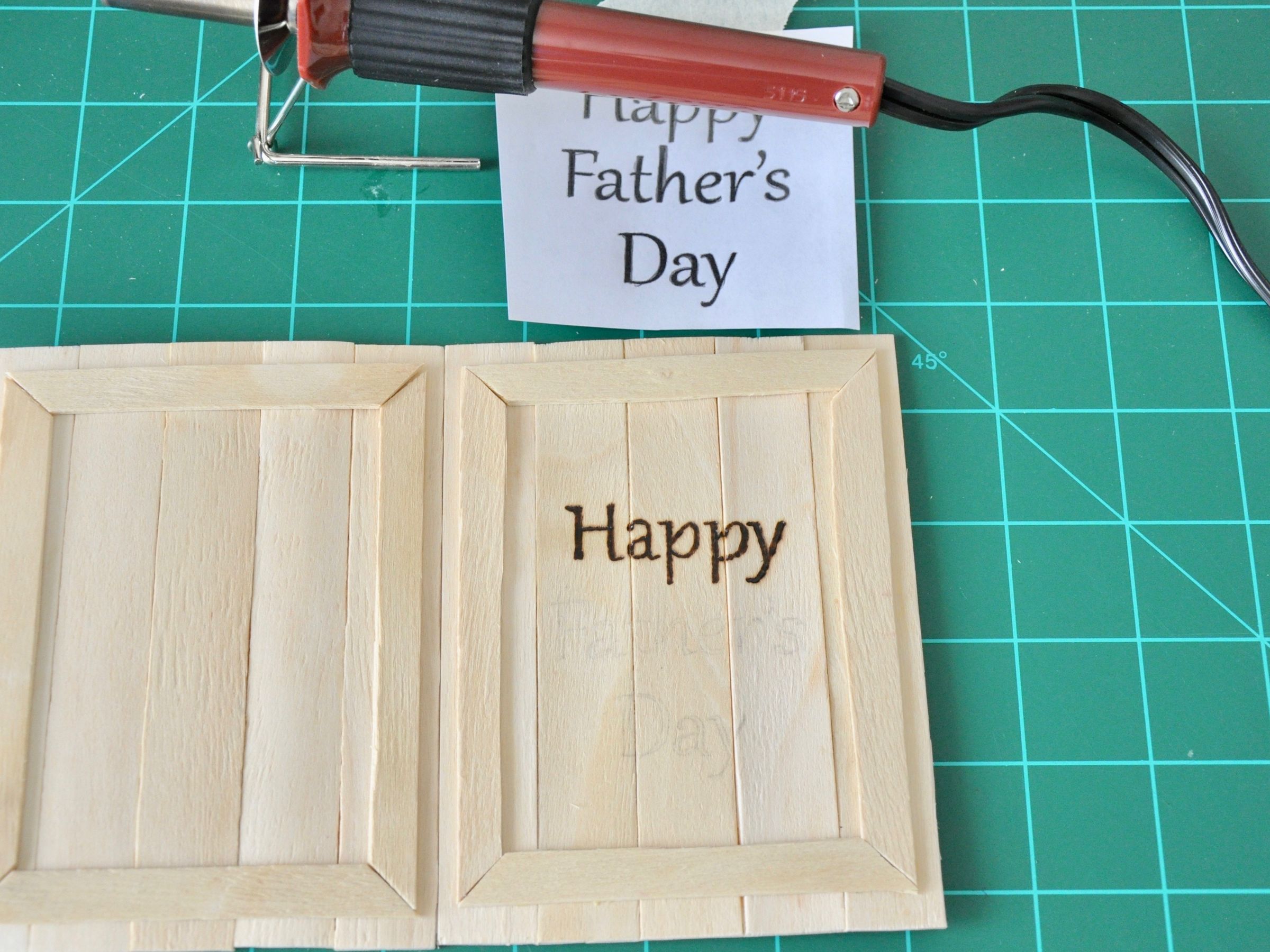 Popsicle Stick Greeting Card : 14 Steps (with Pictures) - Instructables