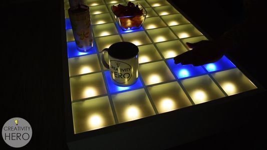 DIY Interactive LED Coffee Table : 16 Steps (with Pictures) - Instructables