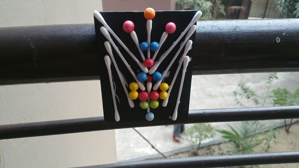 Cotton Bud Card : 3 Steps - Instructables