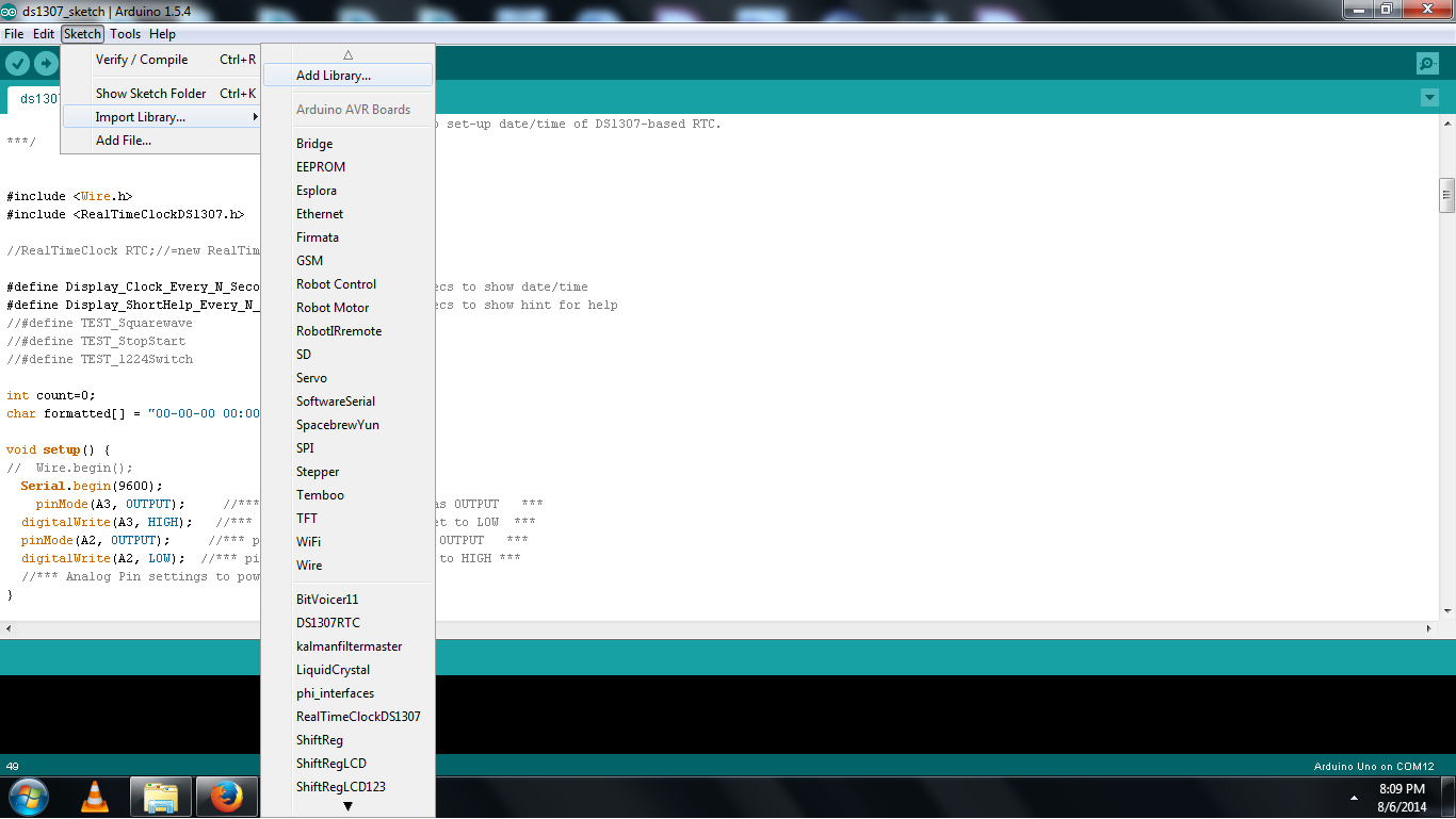 Arduino Real Time Clock (DS1307) : 7 Steps - Instructables
