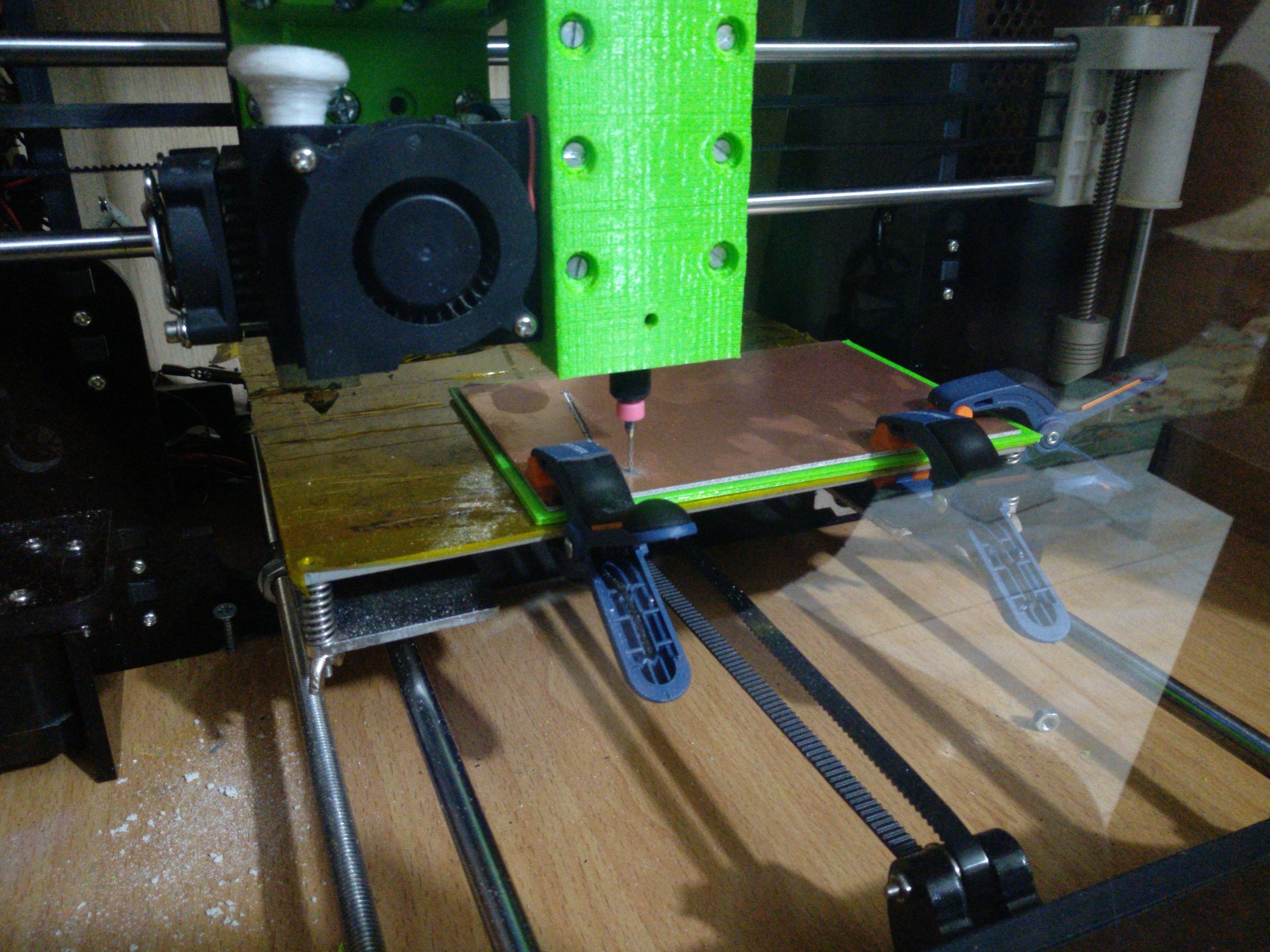 PCB Milling Using a 3D Printer : 19 Steps (with Pictures) - Instructables