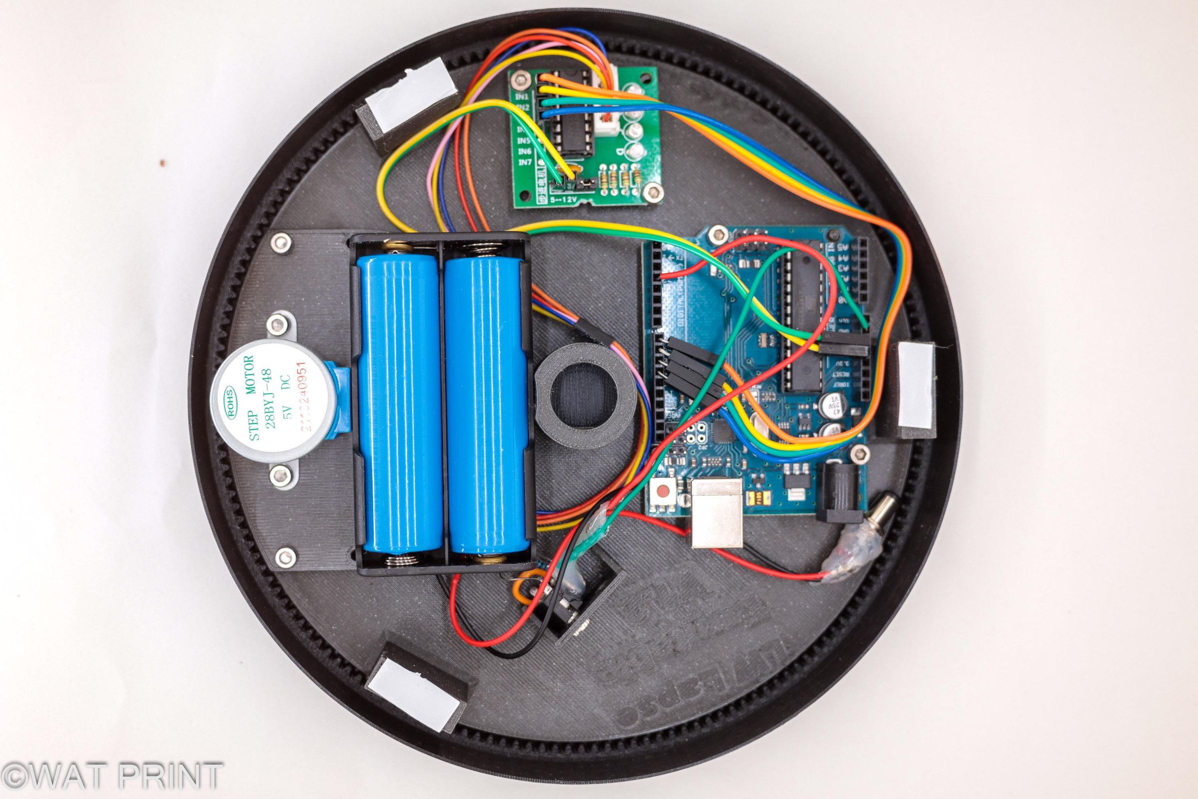 3D Printed Timelapse/3D Scanning Turntable : 6 Steps (with Pictures ...
