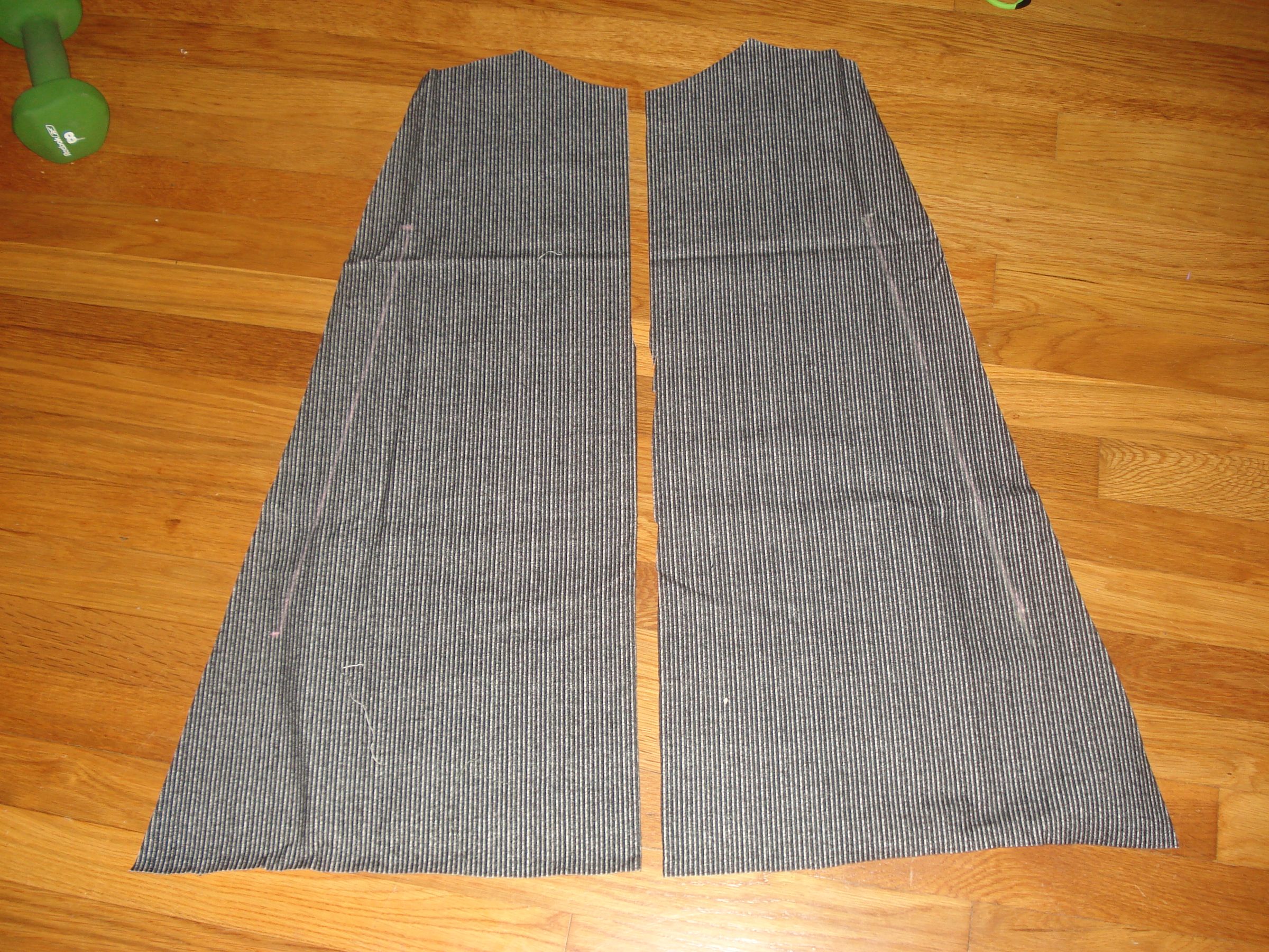 Reversible Cape Coat With Arm Holes : 8 Steps (with Pictures ...