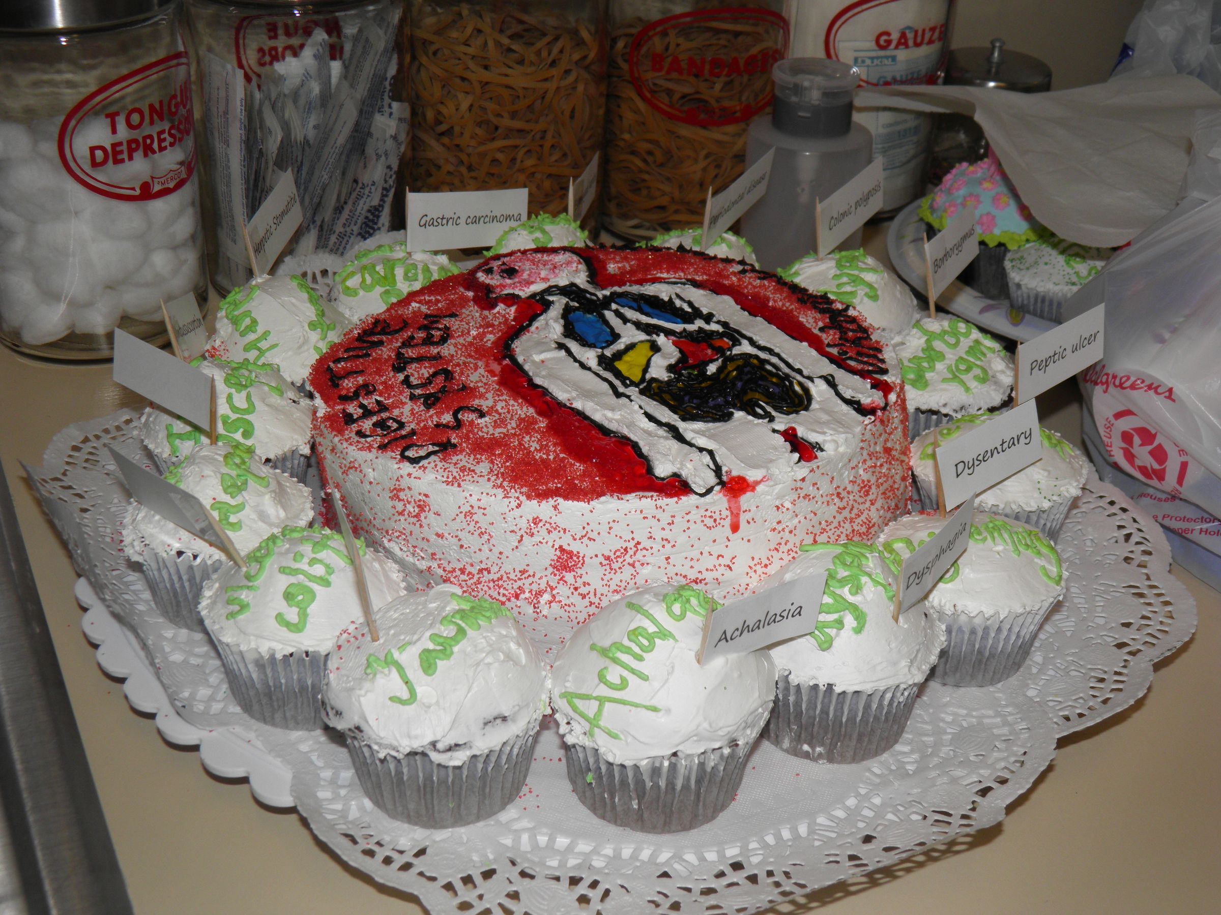 Digestive System Cake! - Instructables