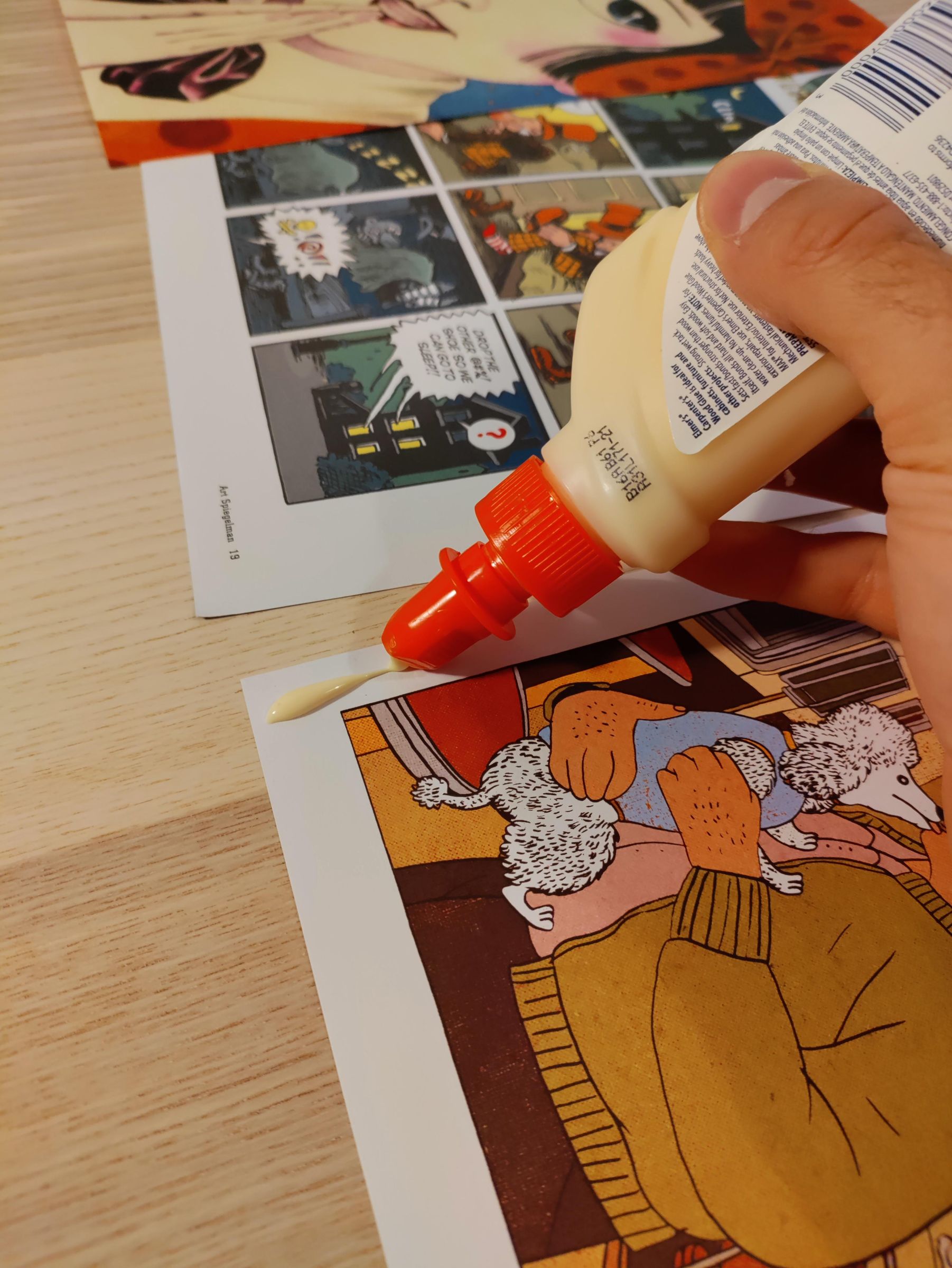 Easy Gift Bag Made of Comic Books : 8 Steps (with Pictures) - Instructables