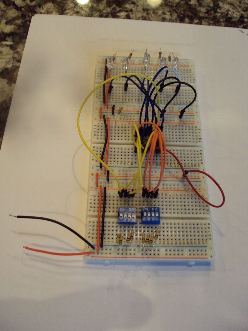 4 Bit Binary Calculator : 7 Steps - Instructables