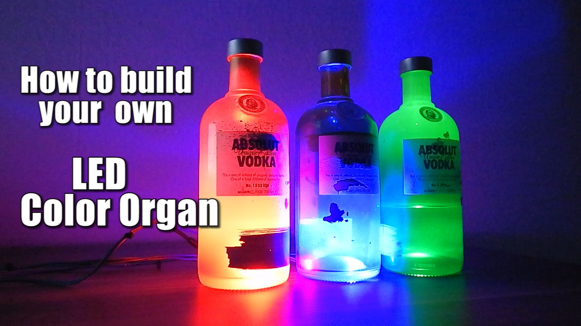 How to Build Your Own LED Color Organ || Arduino || MSGEQ7 : 6 Steps ...