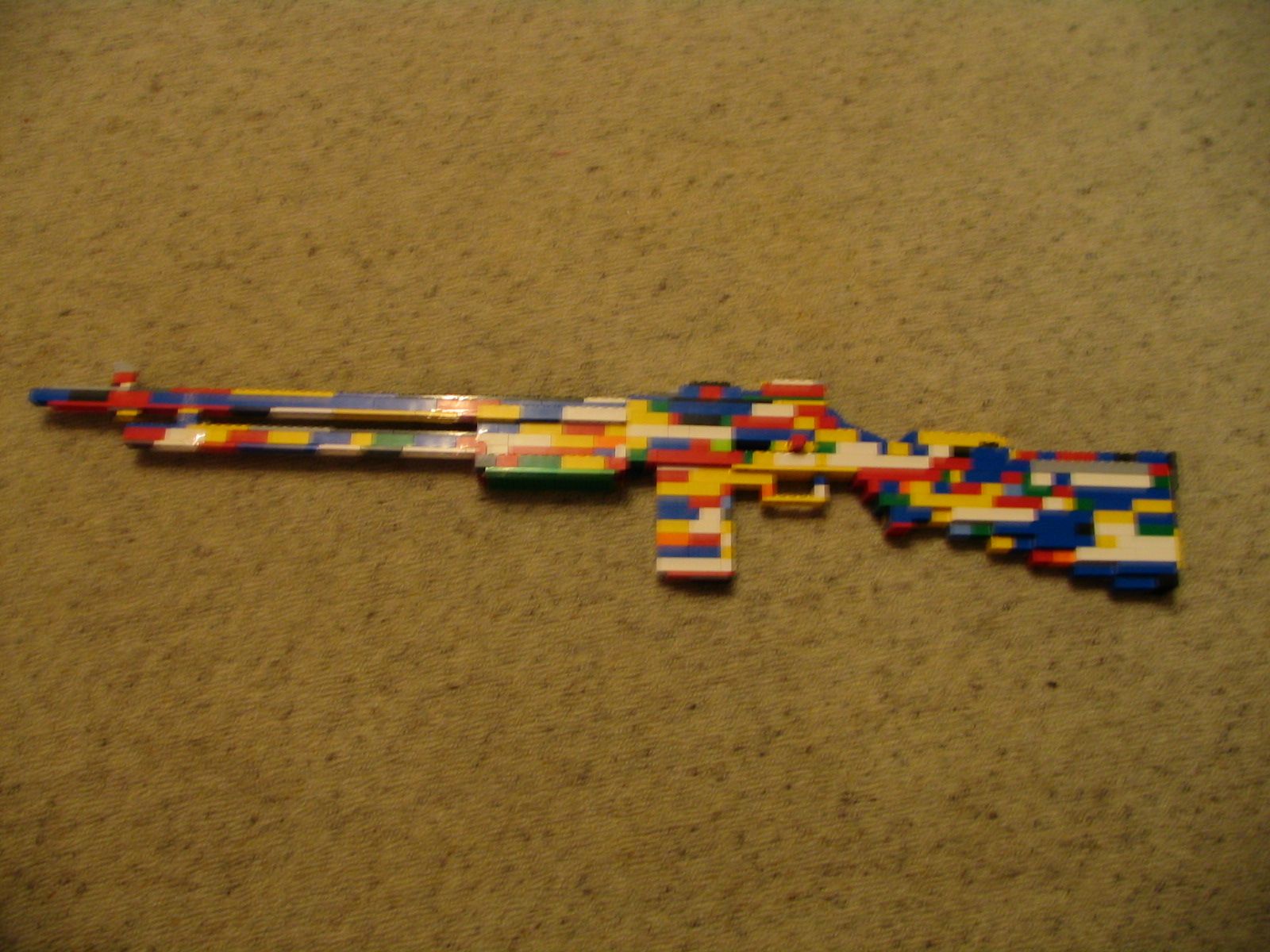 How to Build a Lego (full Size) Browning Automatic Rifle. : 5 Steps ...