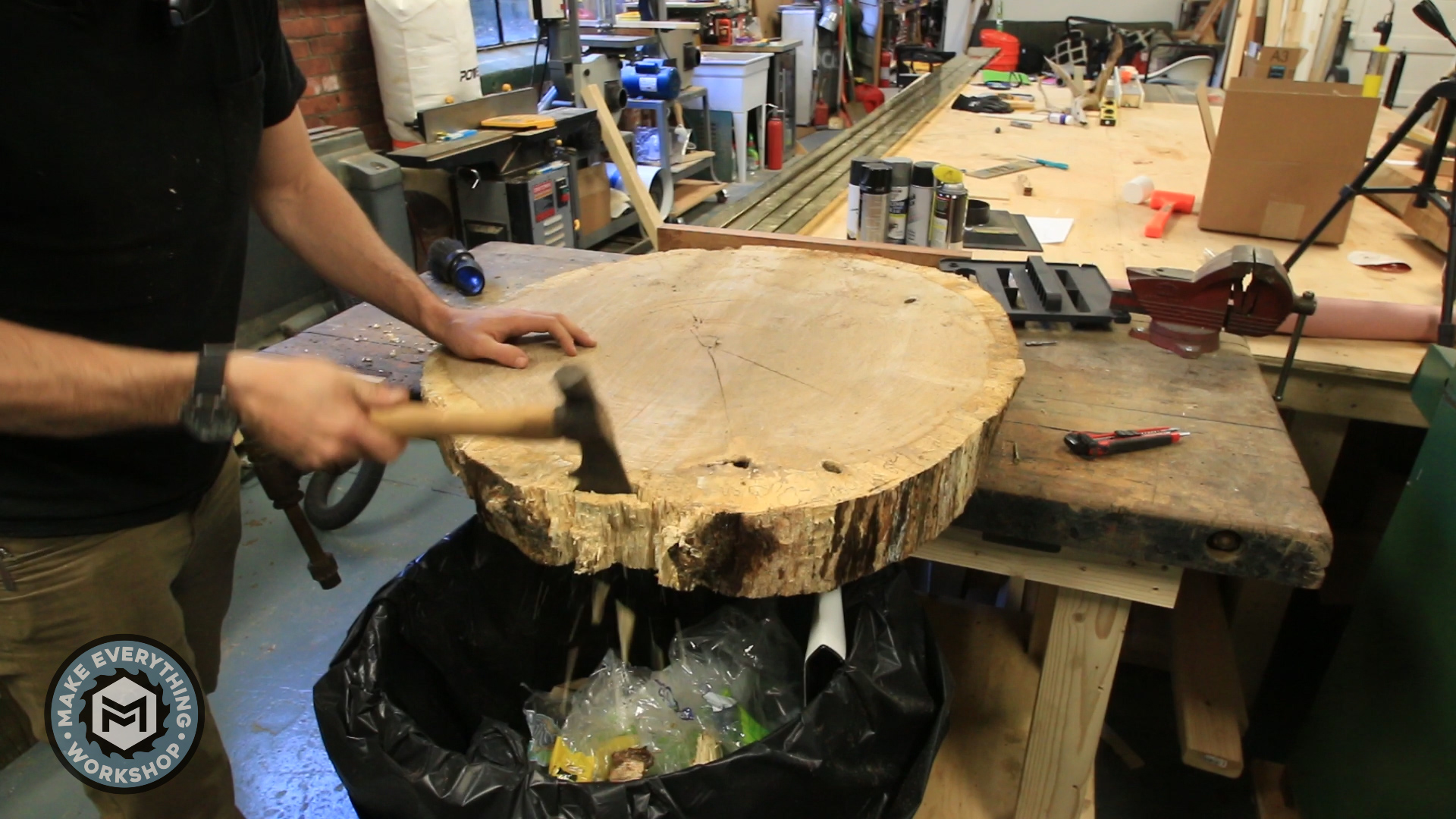 How To: Log Slice Side Table : 15 Steps (with Pictures) - Instructables