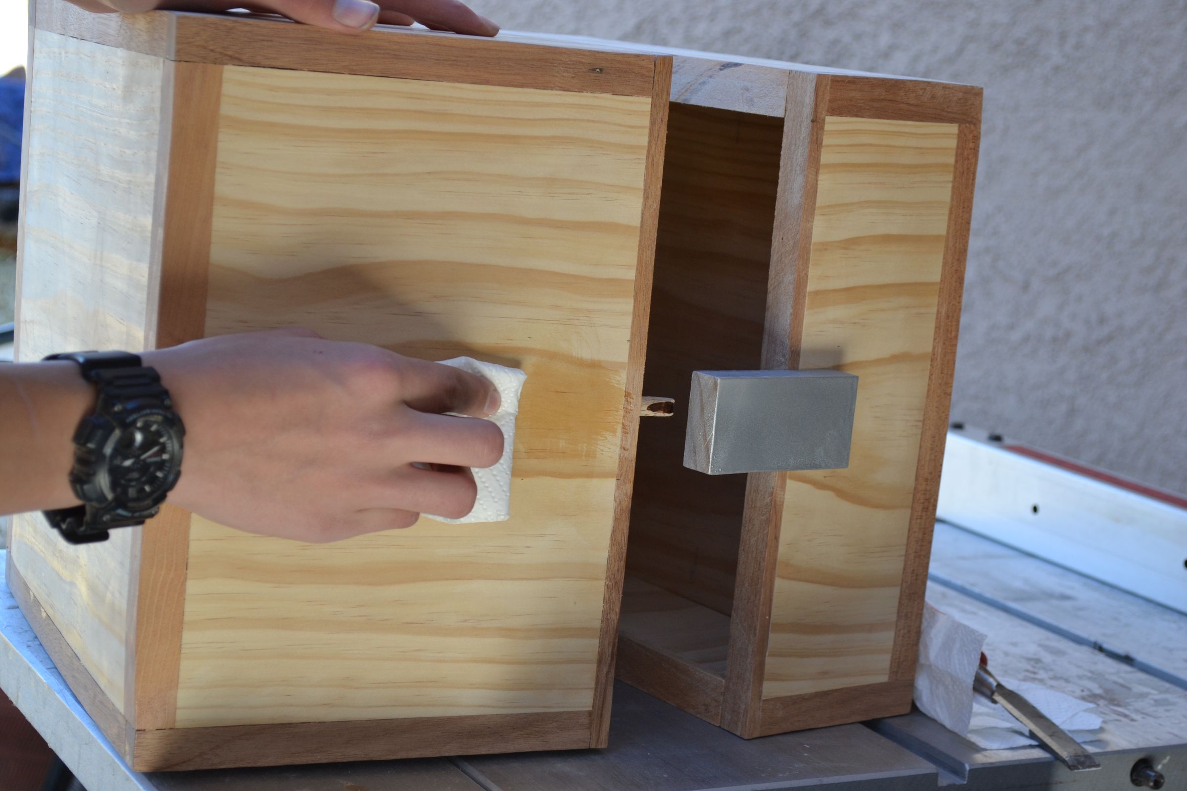How To: Real-life Wooden Minecraft Chest!!! : 16 Steps (with Pictures ...