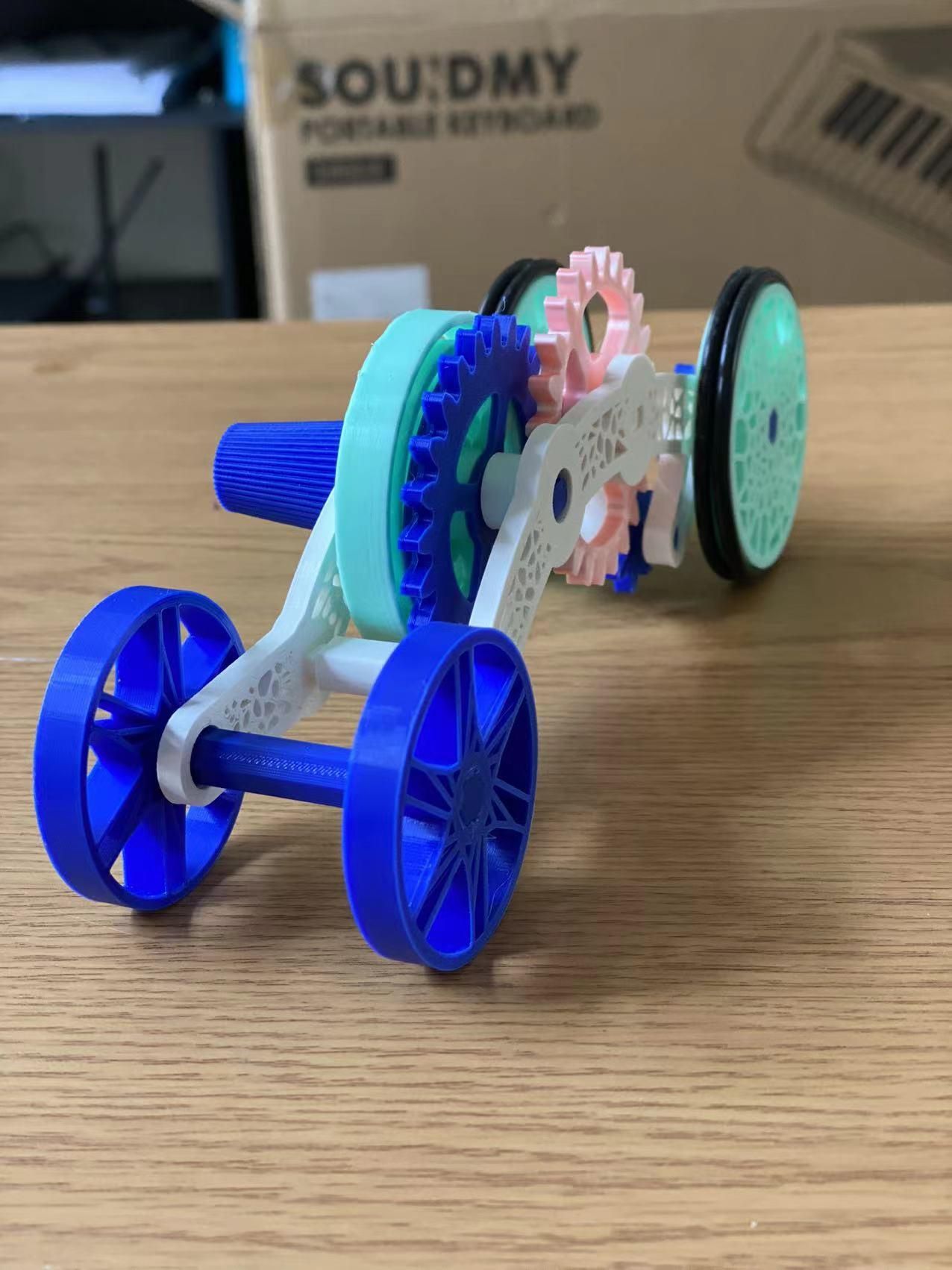 3D-Printed Stylish Wind-up Motor Car : 16 Steps (with Pictures ...