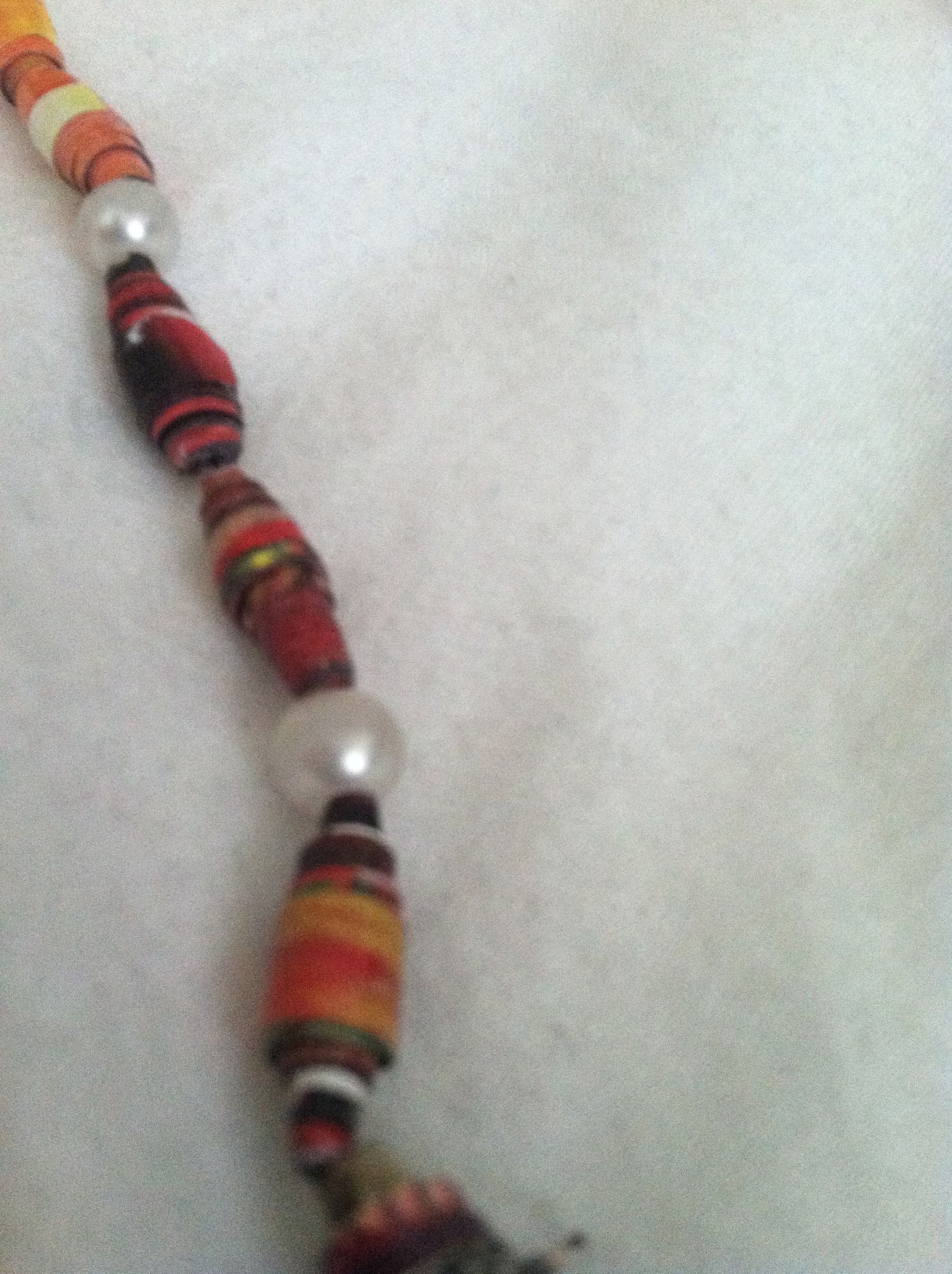 Recycled Magazine Necklace : 8 Steps - Instructables