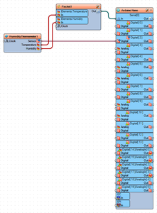 Arduino Nano: DHT11 Temperature and Humidity Visual Instrumentation With Visuino : 11 Steps ...