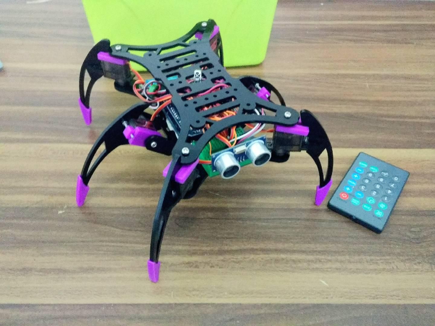 Simple HexaBot With IR Remote TV or MP3 : 6 Steps (with Pictures ...