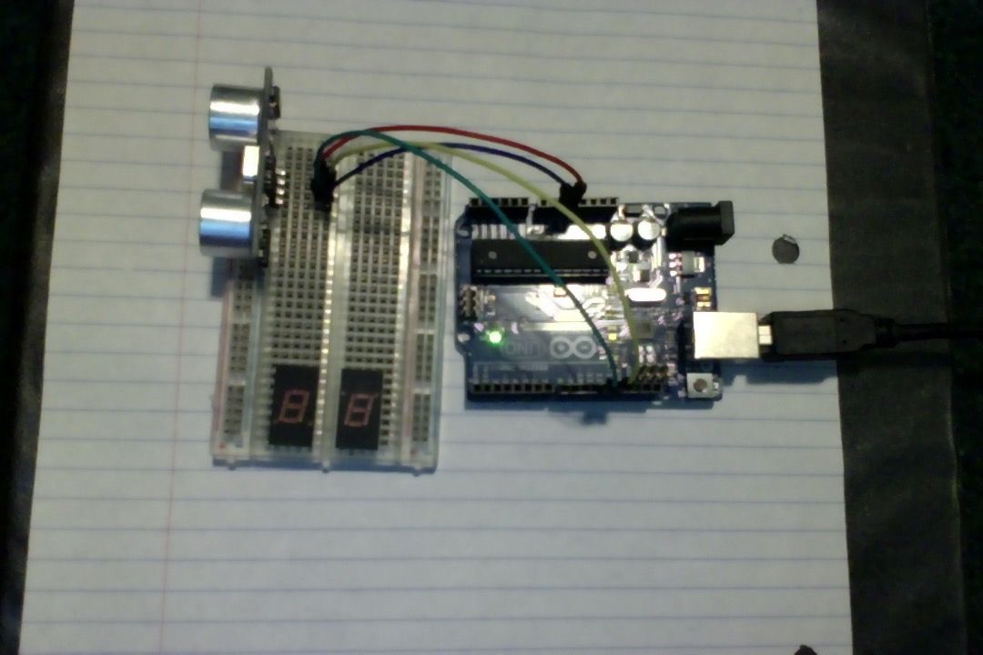 Ultrasonic Range Detector Using Arduino and the SR04 Ultrasonic Sensor ...