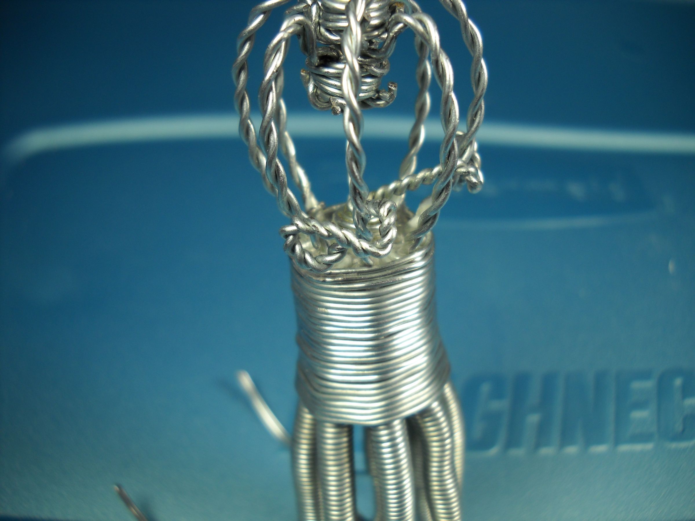 How to Make a Wire Octopus Sculpture (simplified). Cheap and Easy But ...