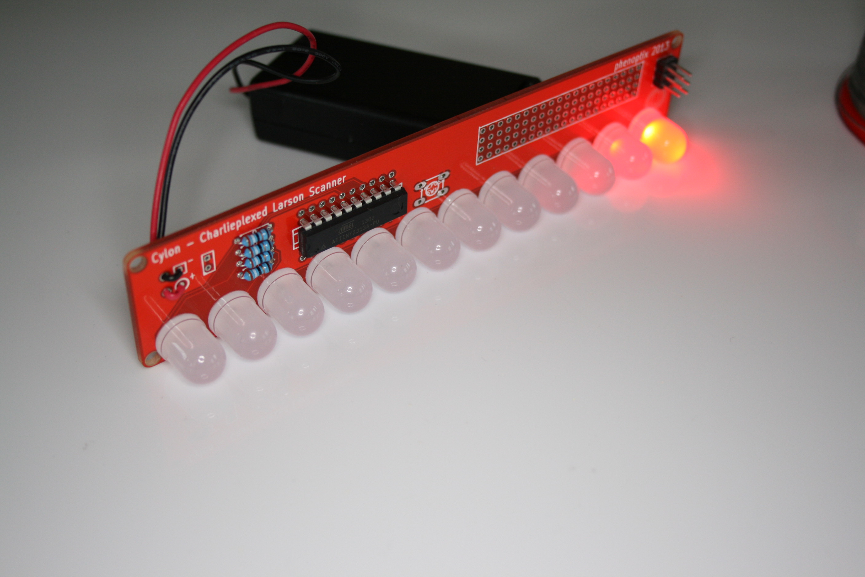 The Cylon - Larson Scanner Kit - With Charlieplexing! : 9 Steps (with ...