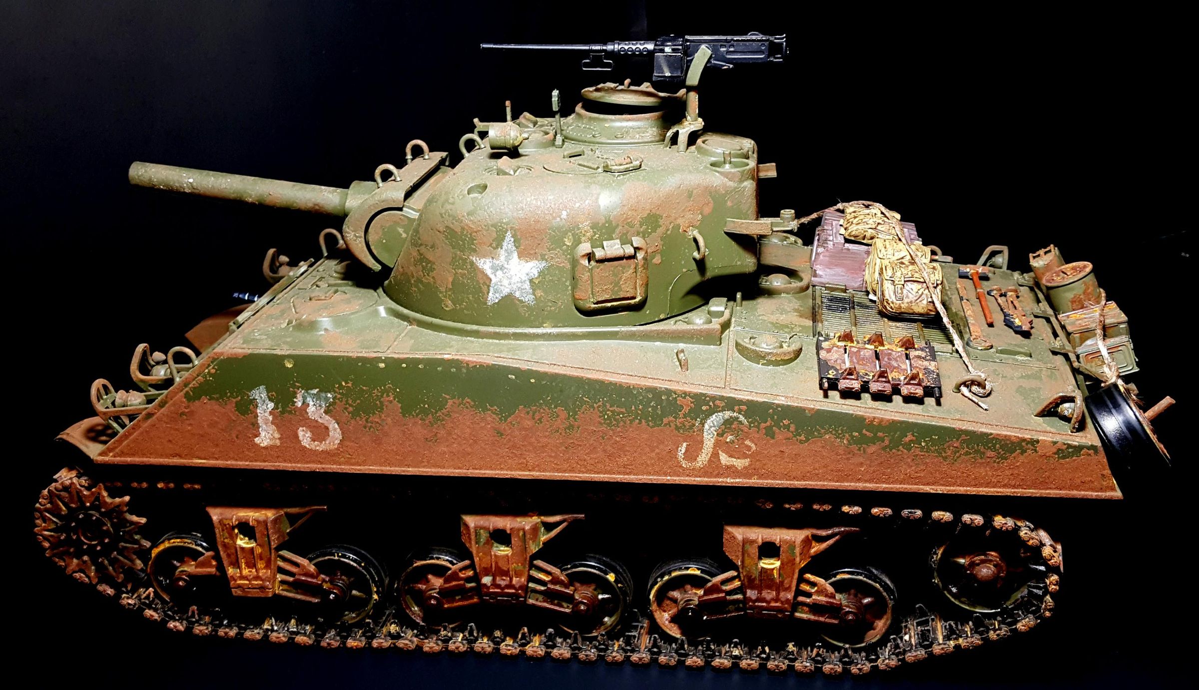 Weathering Sherman Rc Tank : 3 Steps - Instructables