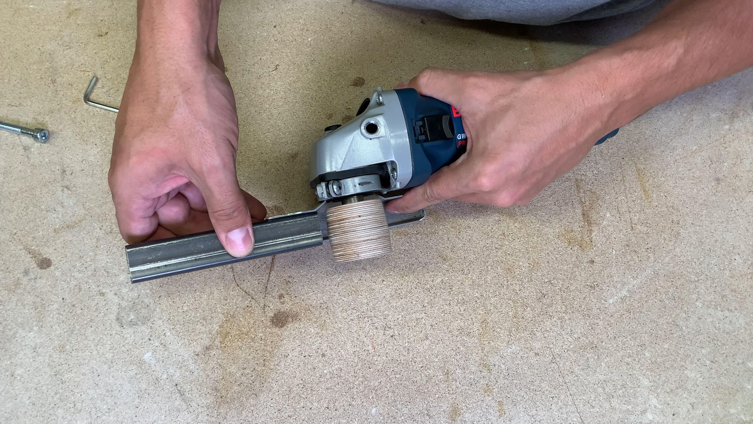 A Power File From an Angle Grinder : 15 Steps (with Pictures ...