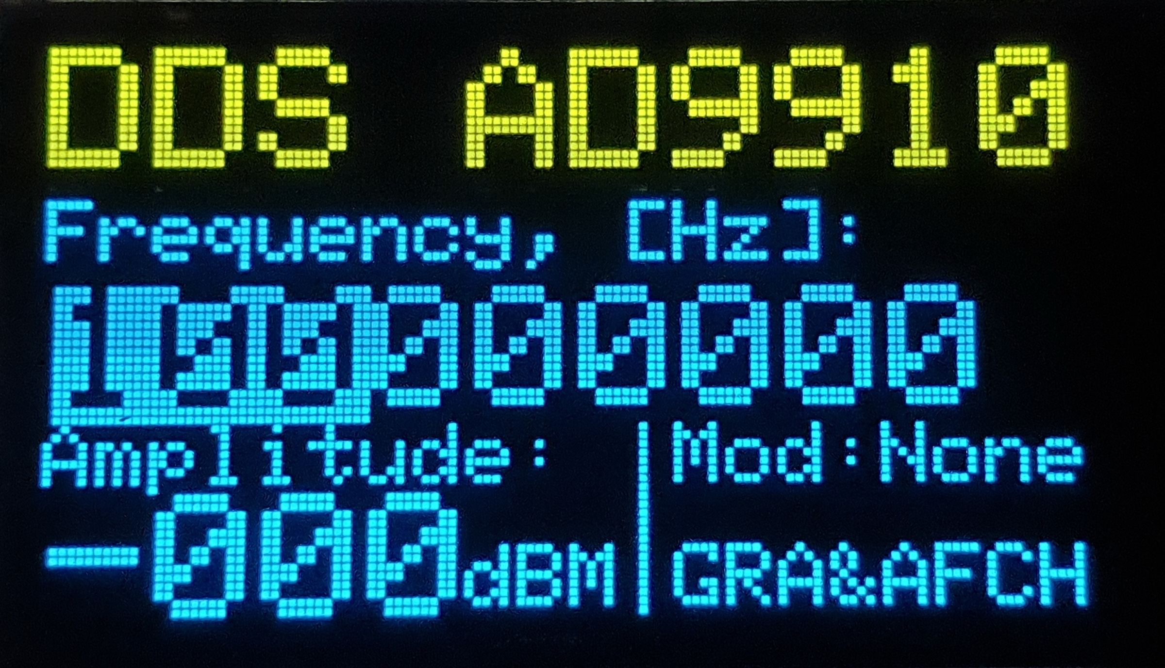 RF Signal Generator 100 KHz-600 MHZ on DDS AD9910 Arduino Shield : 5 Steps - Instructables