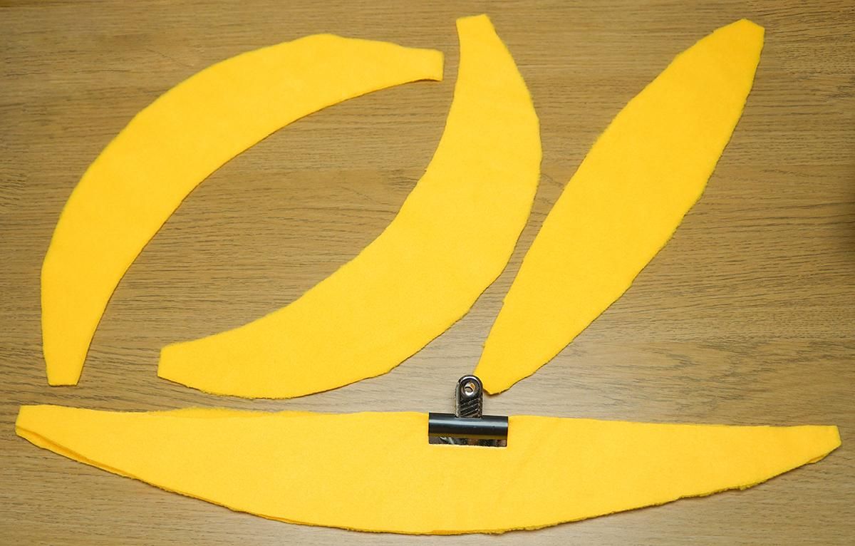 DIY Banana PLUSHIES ! | Whole & Peeled Fruit Sewing Patterns : 22 Steps ...