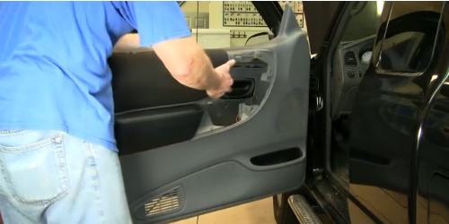 How to Remove and Install a Door Panel on a 1993-2010 Ford Ranger Truck ...