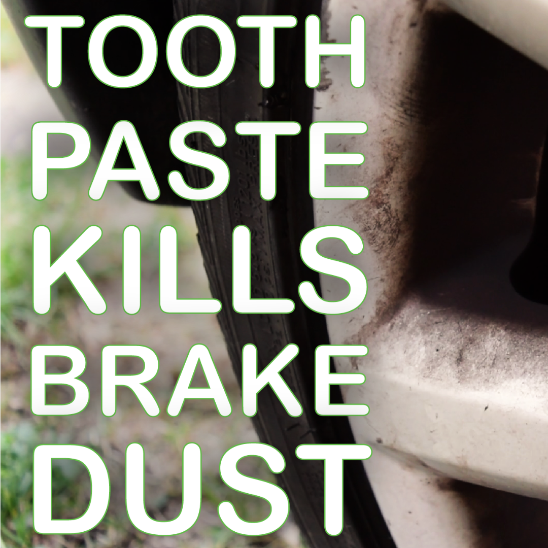 How to Remove Brake Dust With Toothpaste : 5 Steps - Instructables
