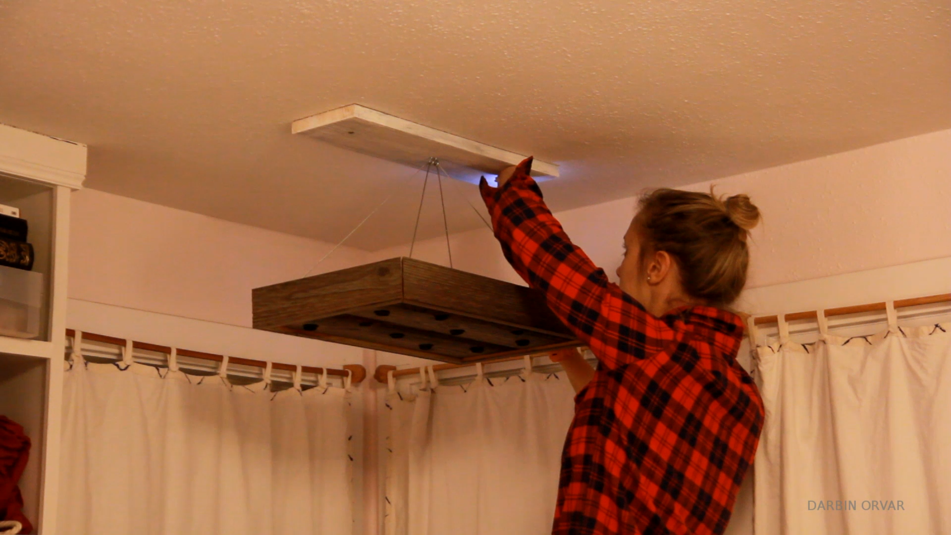 DIY String Light Chandelier for $40 : 7 Steps (with Pictures ...