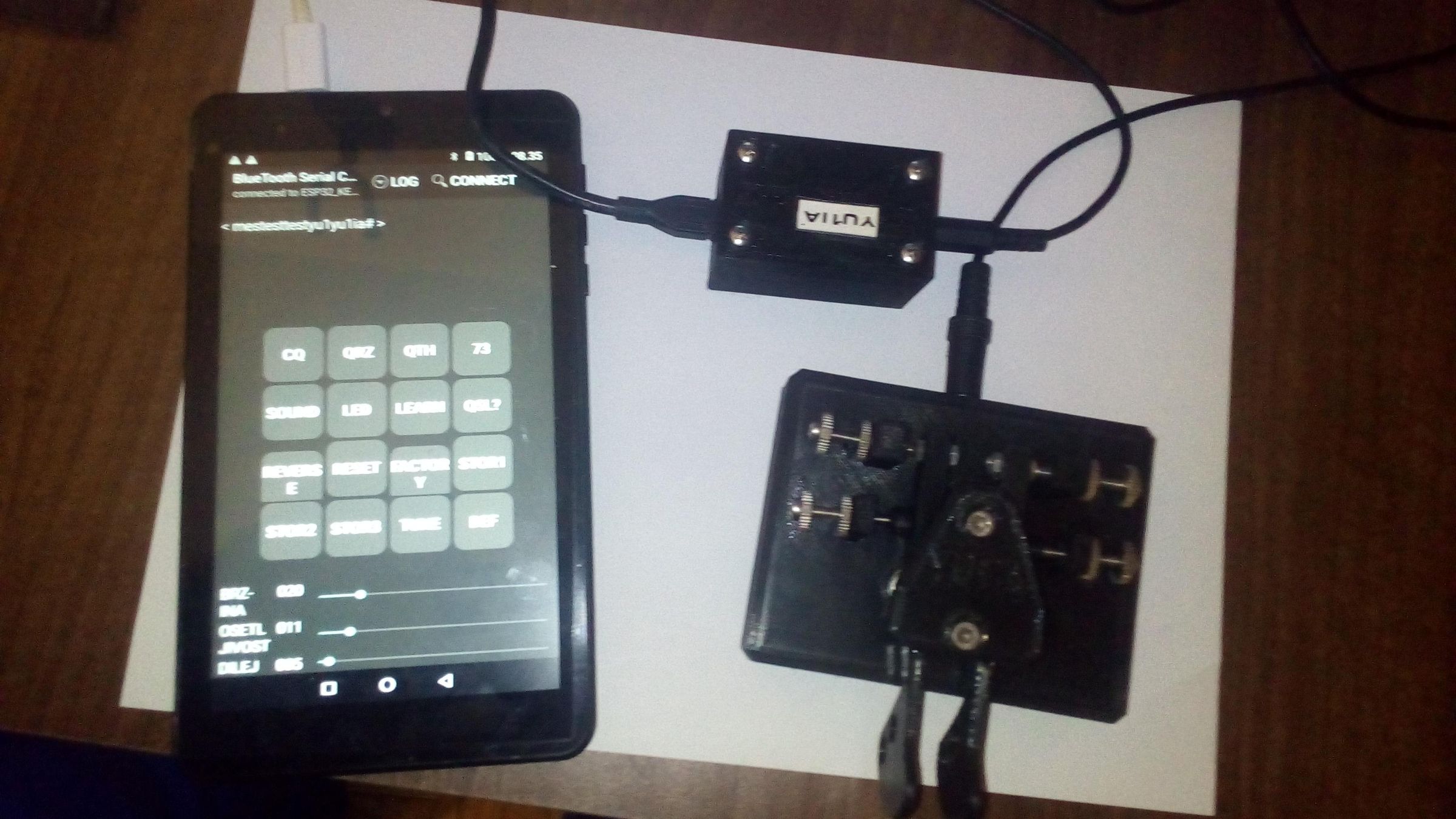 ESP32 CW KEYER WITH TOUCH BUTTONS AND BLUETOOTH INTERFACE : 11 Steps ...