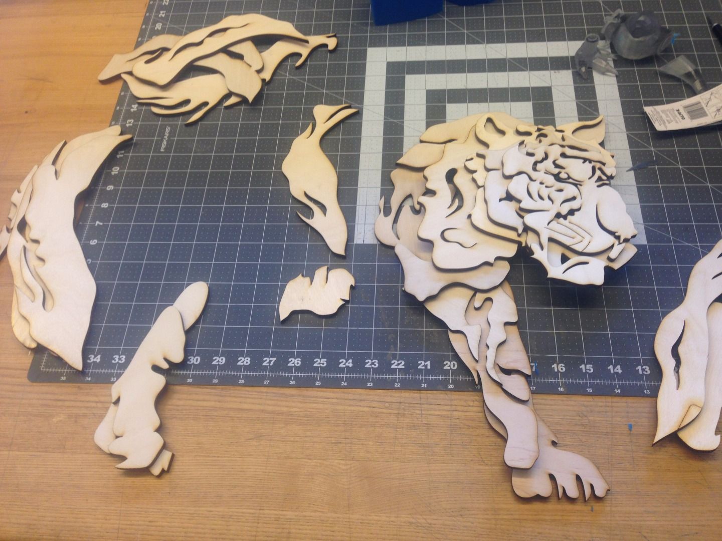 Tiger Sculpture From Scrap Wood : 6 Steps (with Pictures) - Instructables