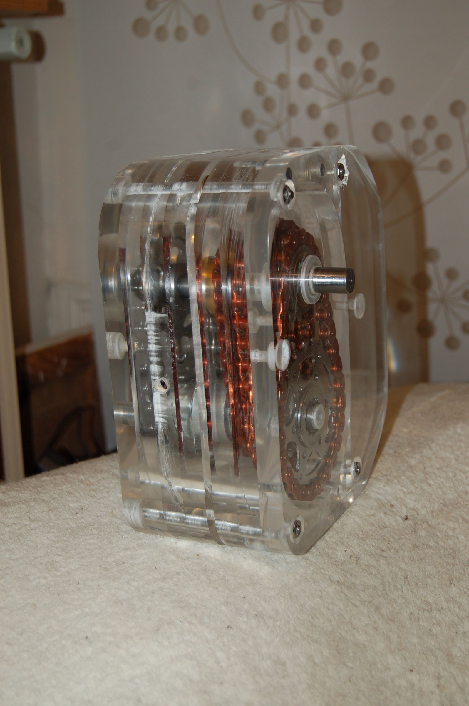 Transparent Gearbox on a Homemade Bicycle : 10 Steps (with Pictures ...