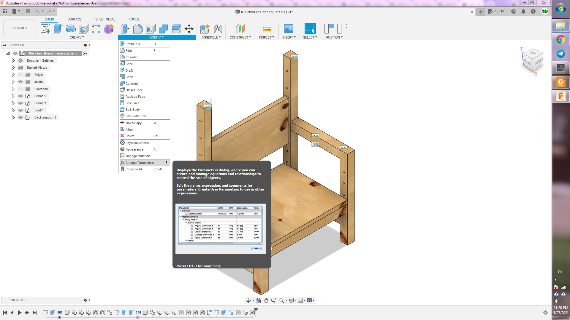 DIY Kid Chair (Height Adjustable) : 9 Steps (with Pictures) - Instructables