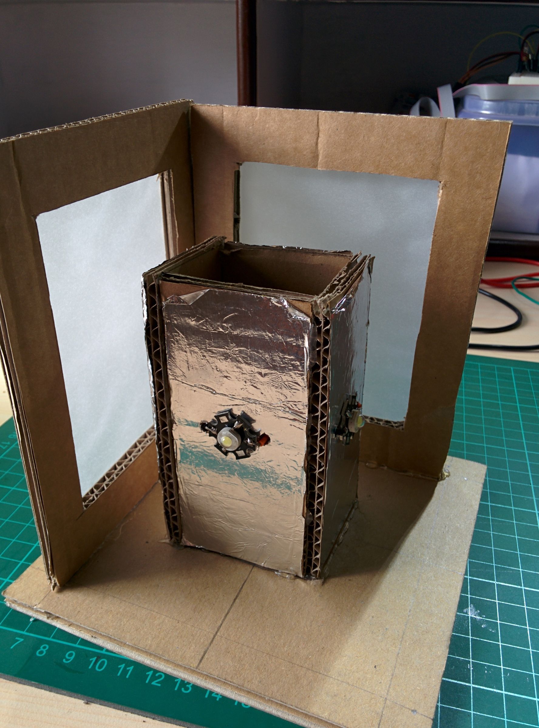 CARDBOARD SOLAR LAMP : 8 Steps (with Pictures) - Instructables