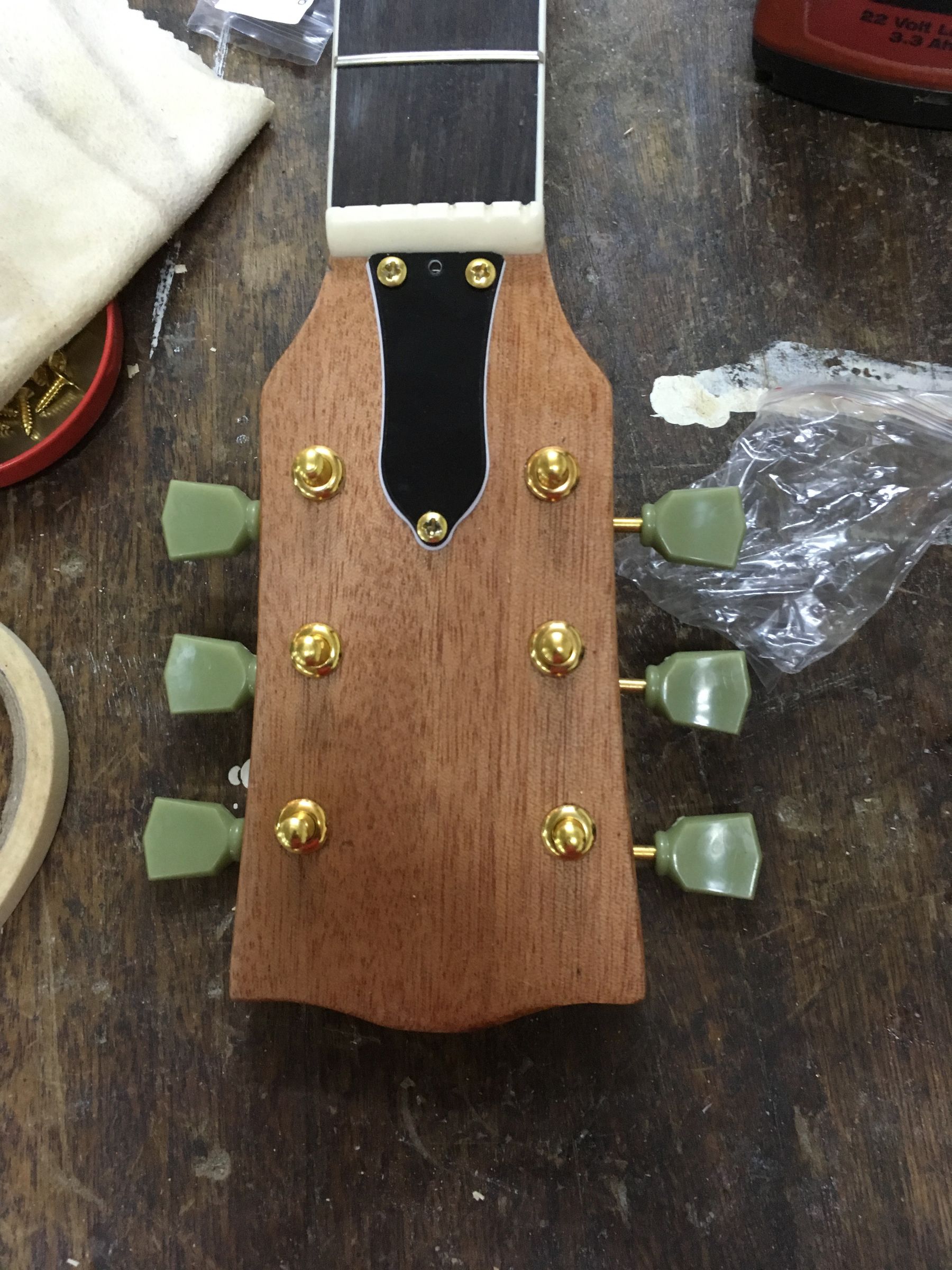 Gibson SG Style Guitar Build - My First Guitar Project : 12 Steps ...