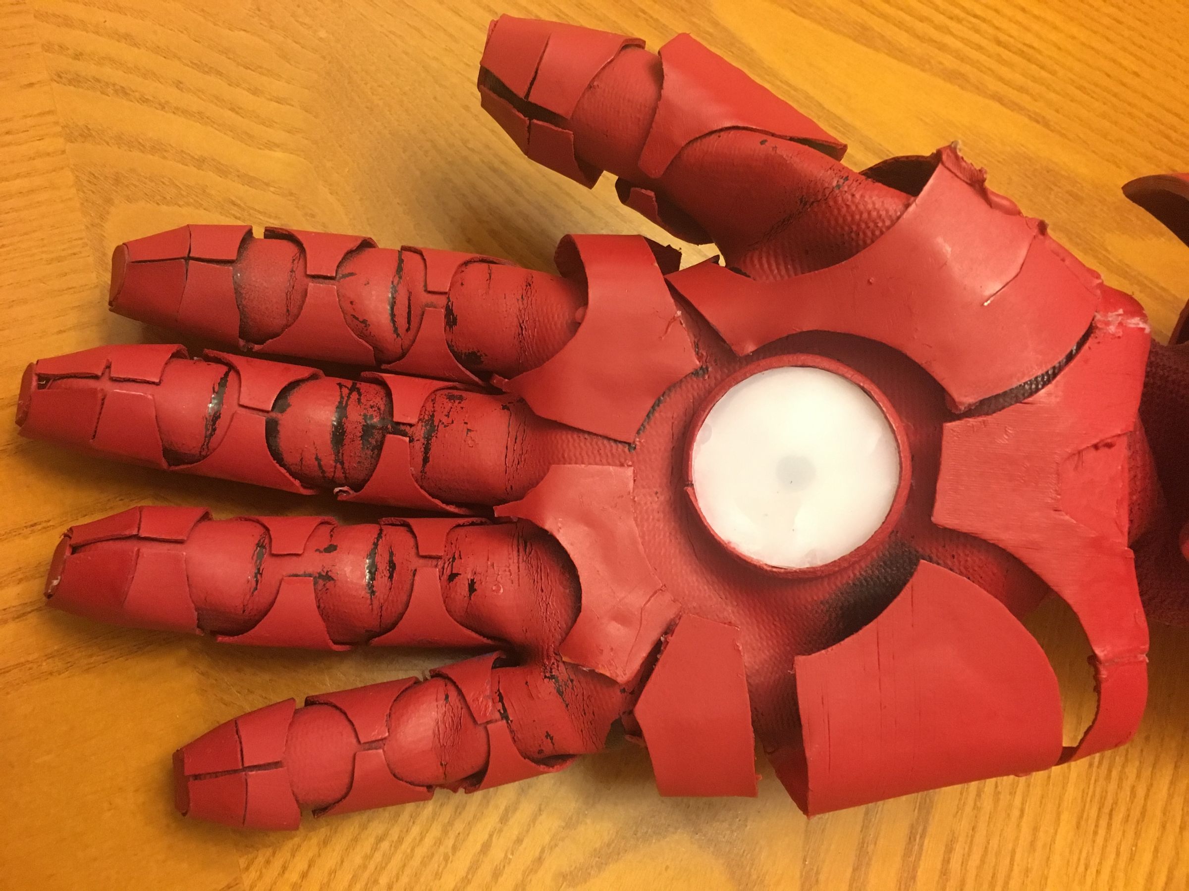 Iron Man Arm (w/ LED & Boomco Dart Blaster) : 5 Steps (with Pictures ...