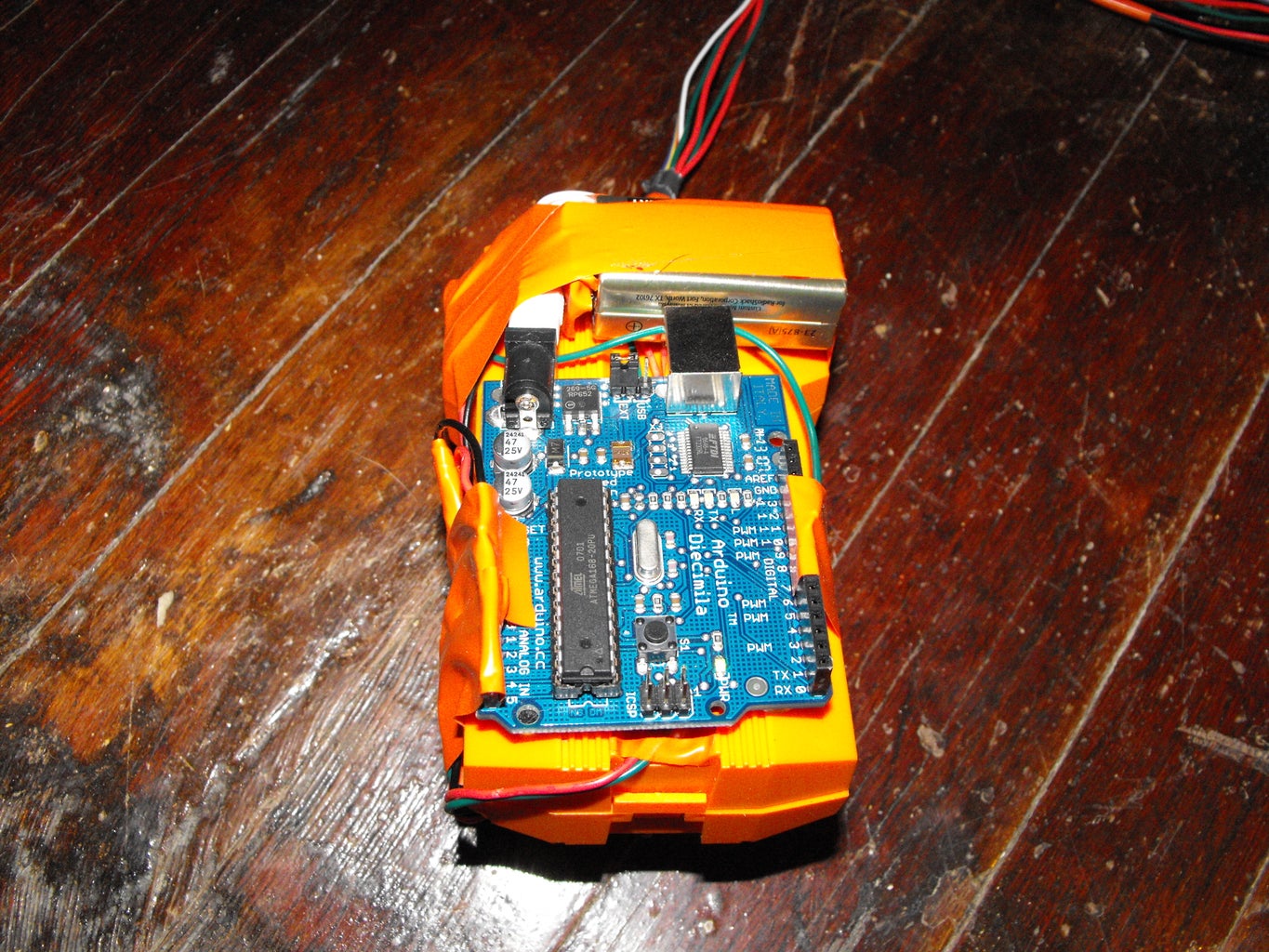 Ard E The Robot With An Arduino As A Brain 9 Steps Instructables