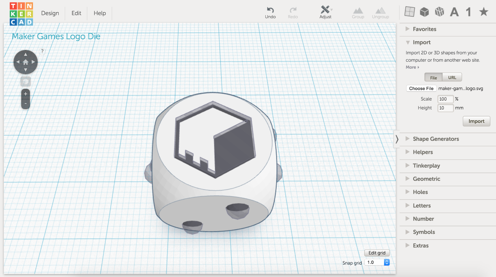 Create Custom 3D Printable Dice : 6 Steps (with Pictures) - Instructables