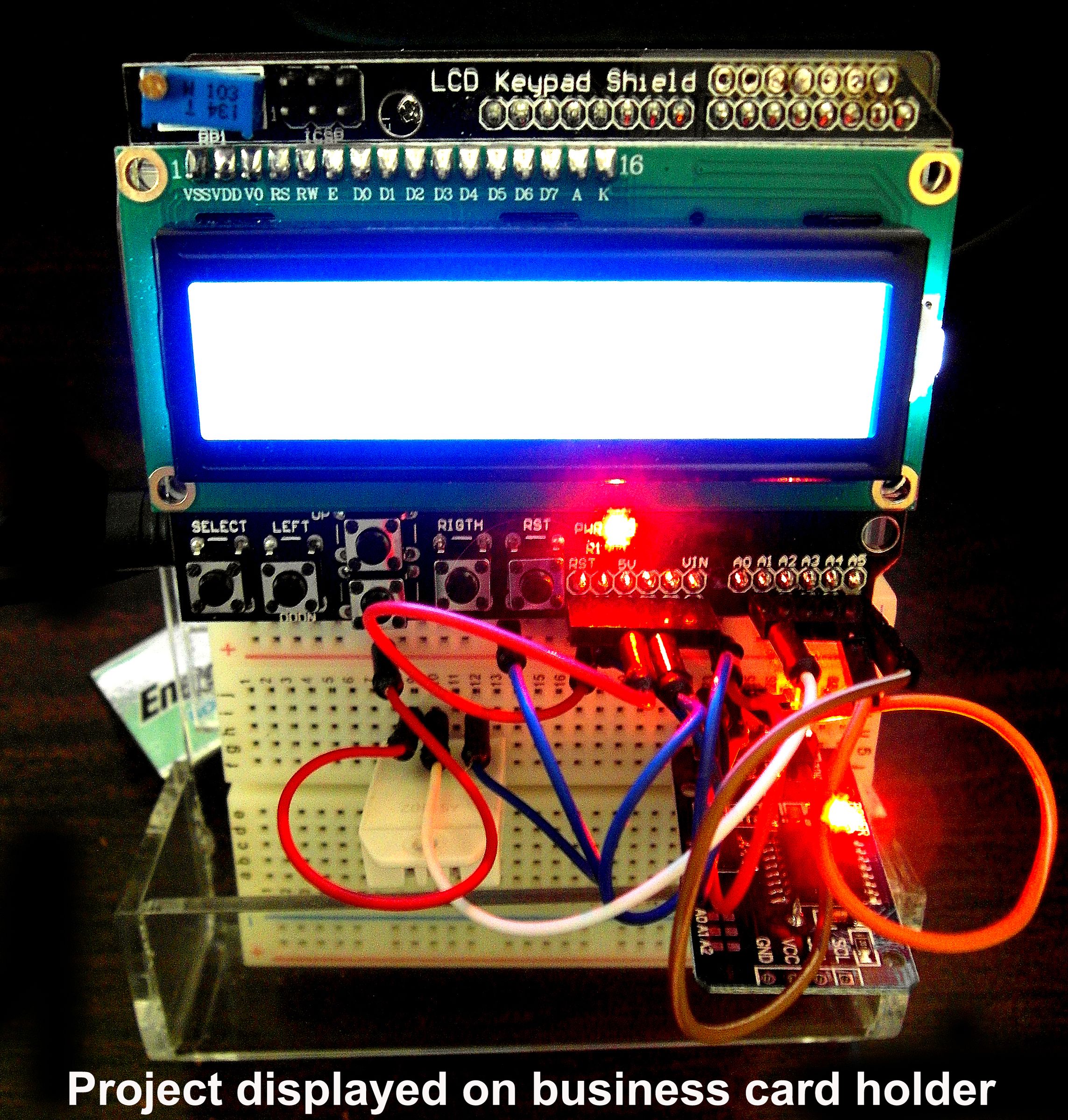Day of the Week, Calendar, Time, Humidity/Temperature With Battery ...
