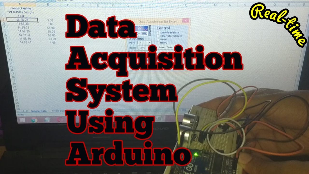 Real Time Data Acquisition System Using Arduino : 5 Steps - Instructables