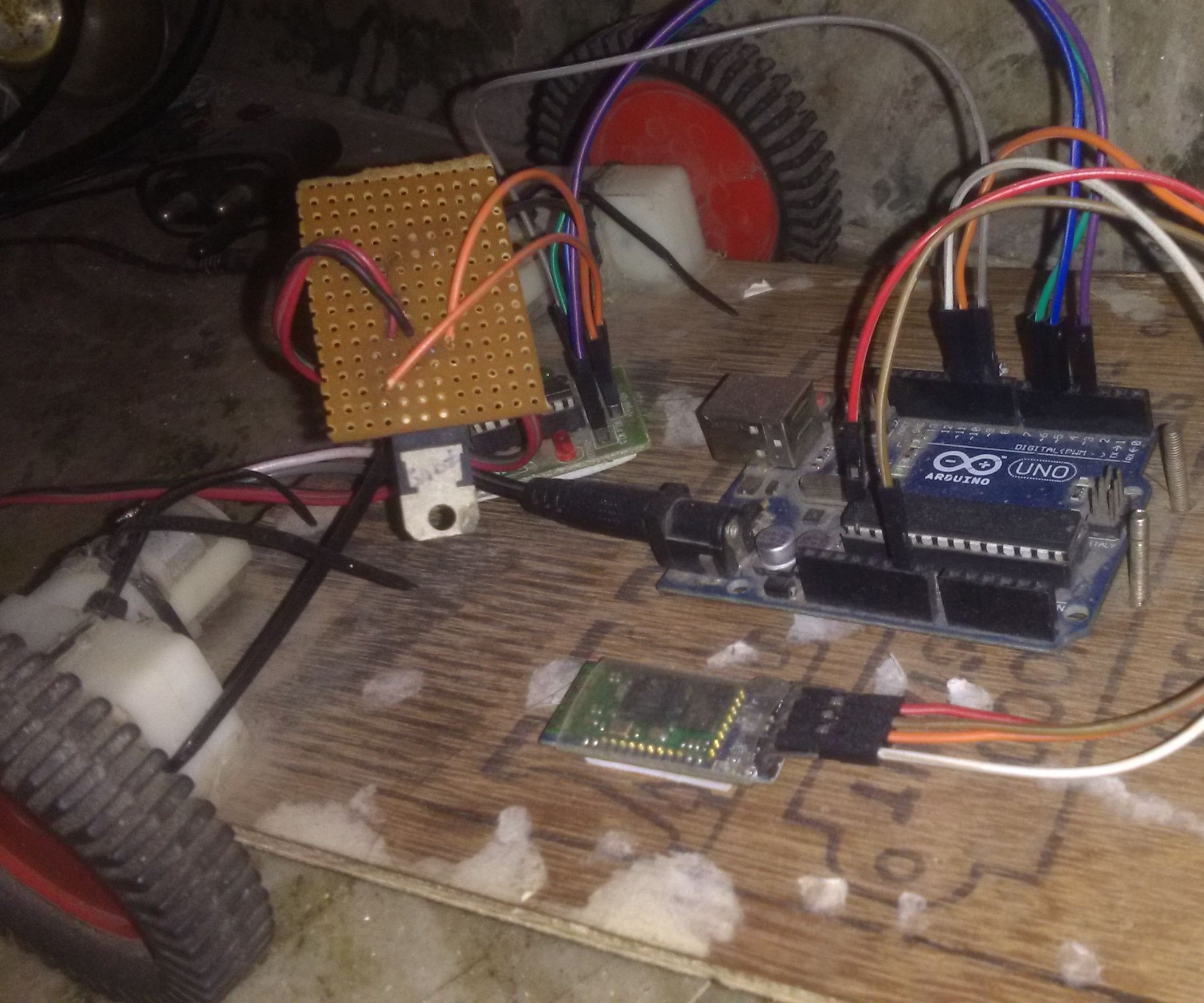 Bluetooth Arduino Controlled Car 4 Steps Instructables