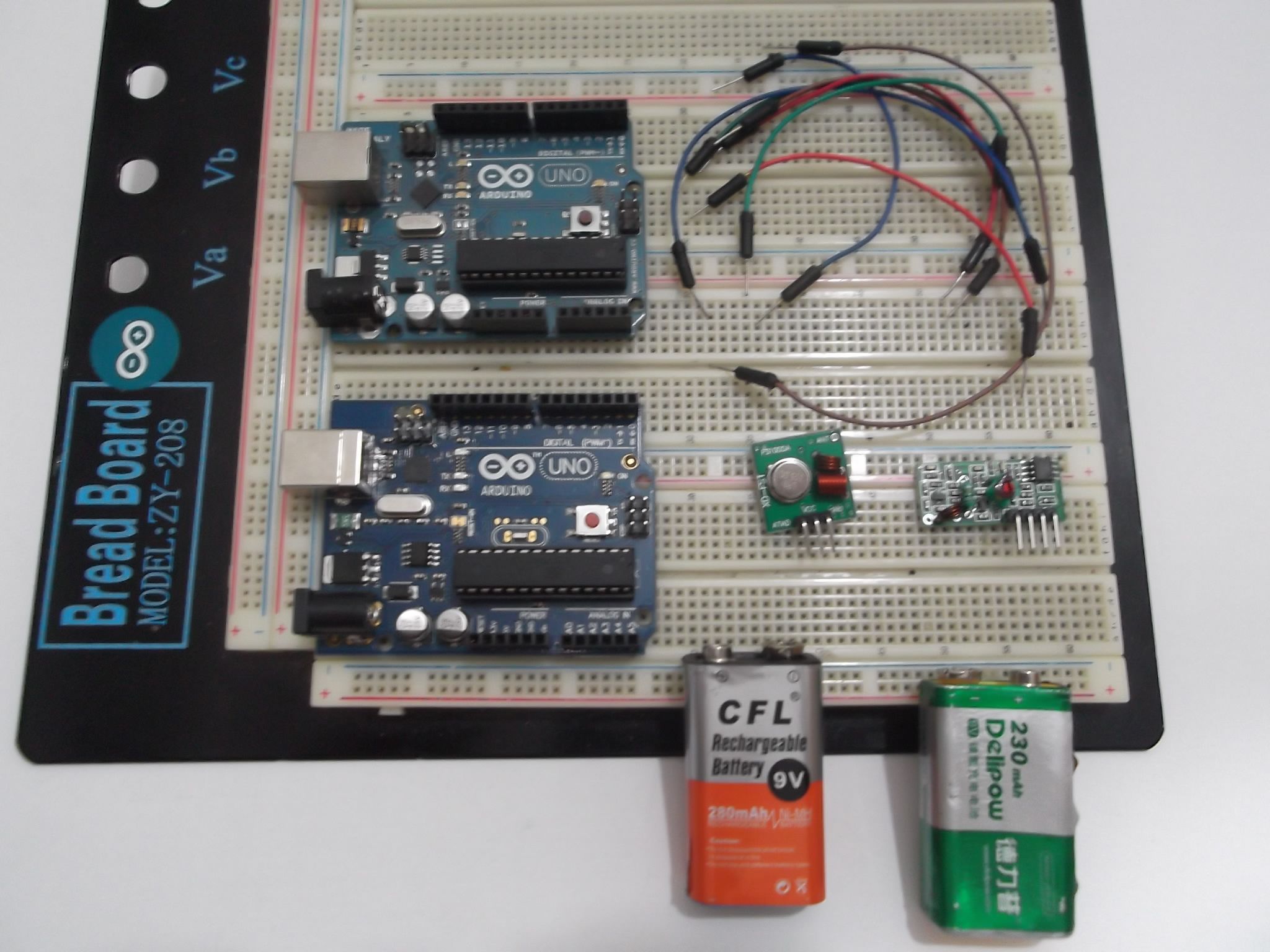 RF 315/433 MHz Transmitter-receiver Module and Arduino : 5 Steps ...