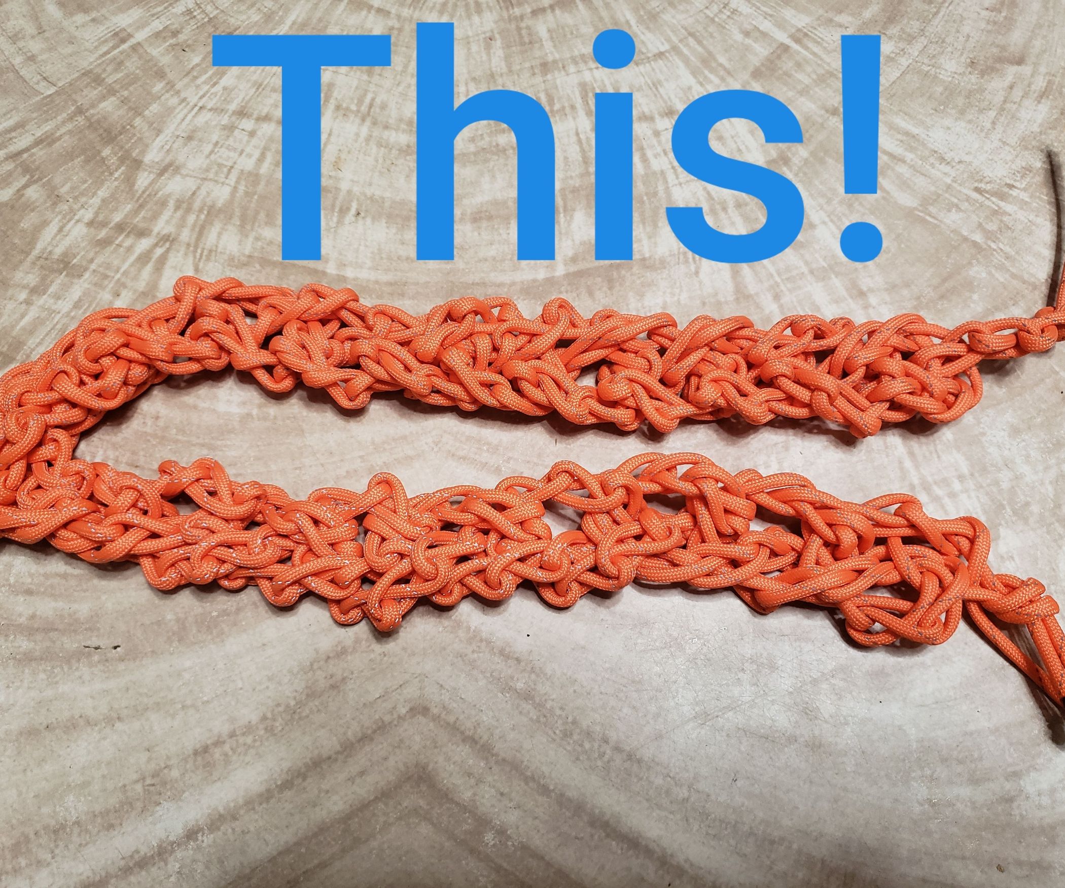 Paracord Daisy Chain : 7 Steps (with Pictures) - Instructables