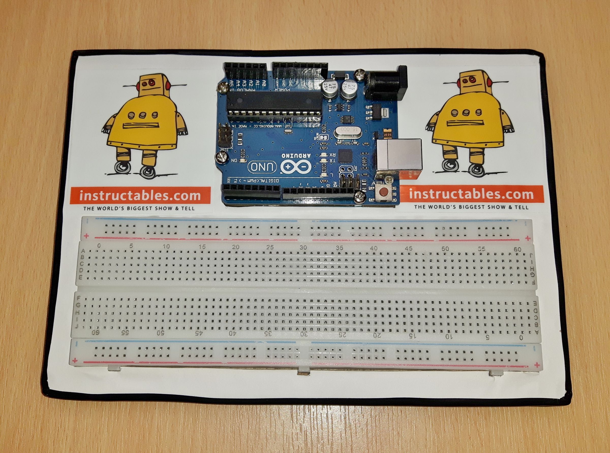 Arduino & Breadboard Holder : 5 Steps (with Pictures) - Instructables