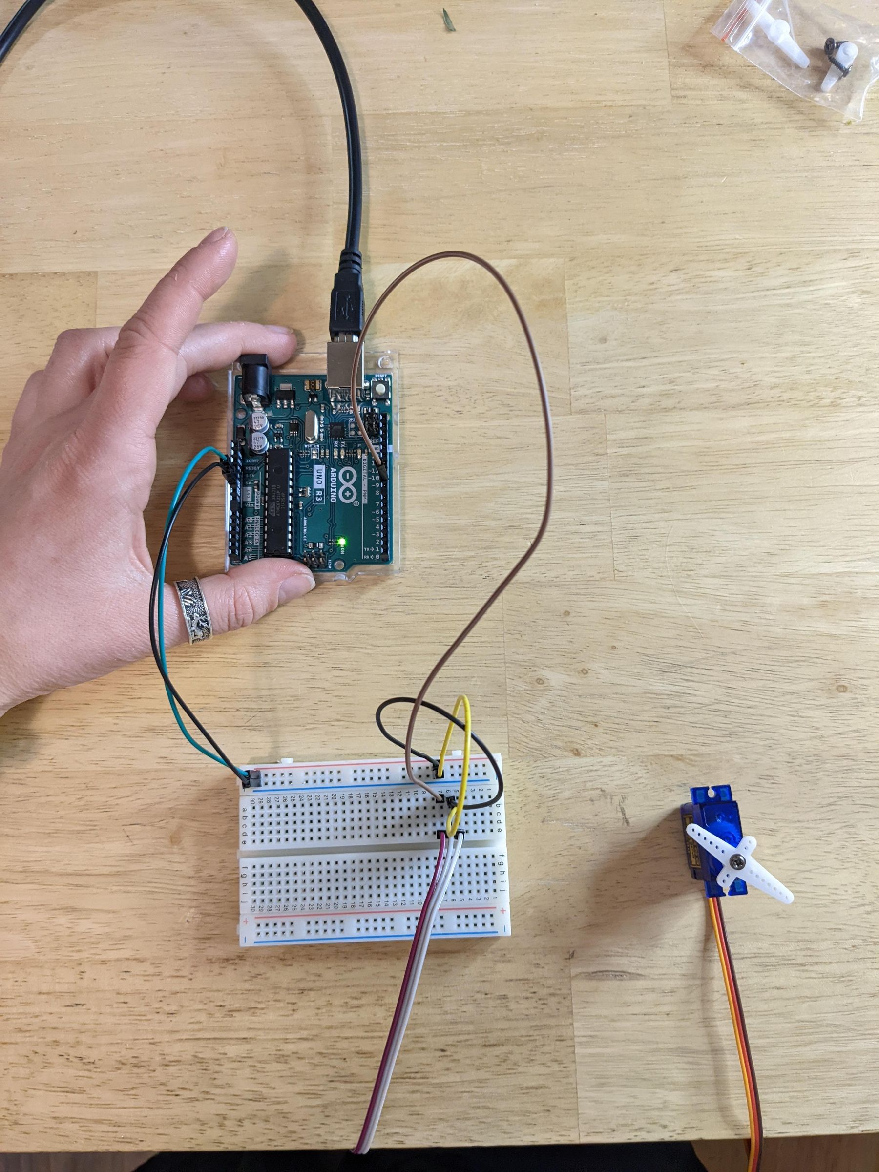 Blossoming Flower - Arduino Powered : 8 Steps (with Pictures ...