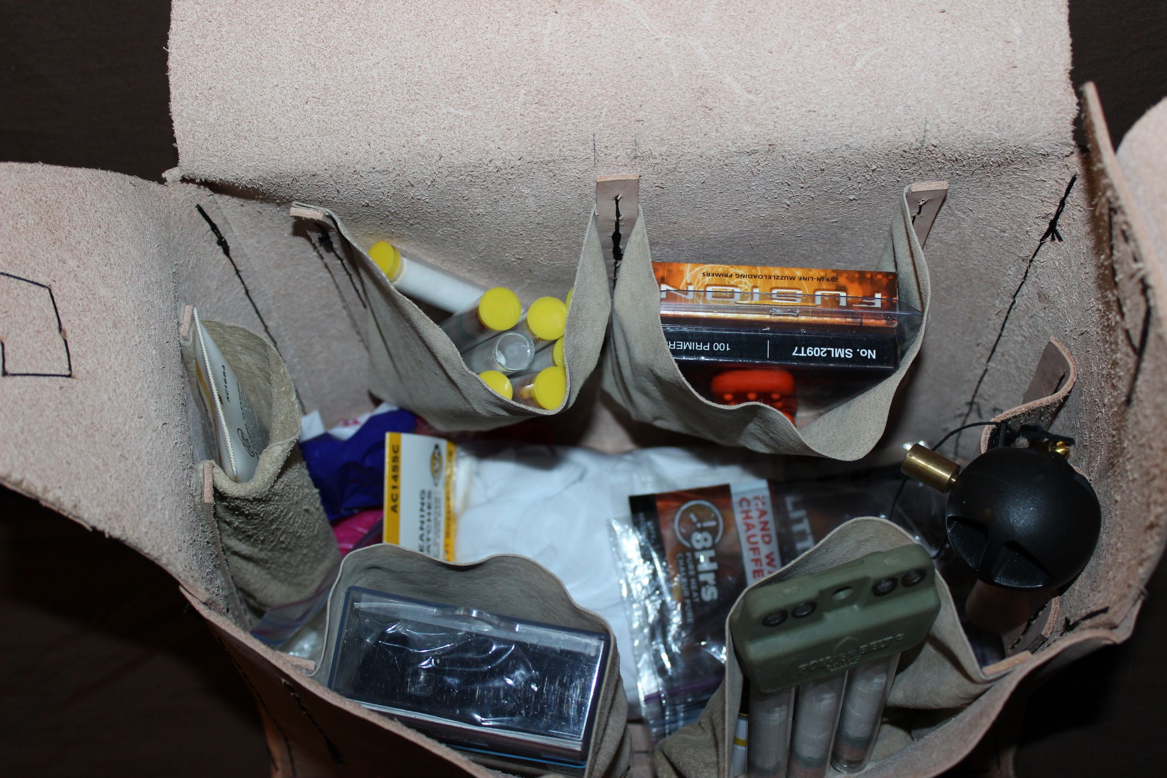 How to Make a Leather Possibles Bag for Your Modern Muzzle Loader : 15 ...