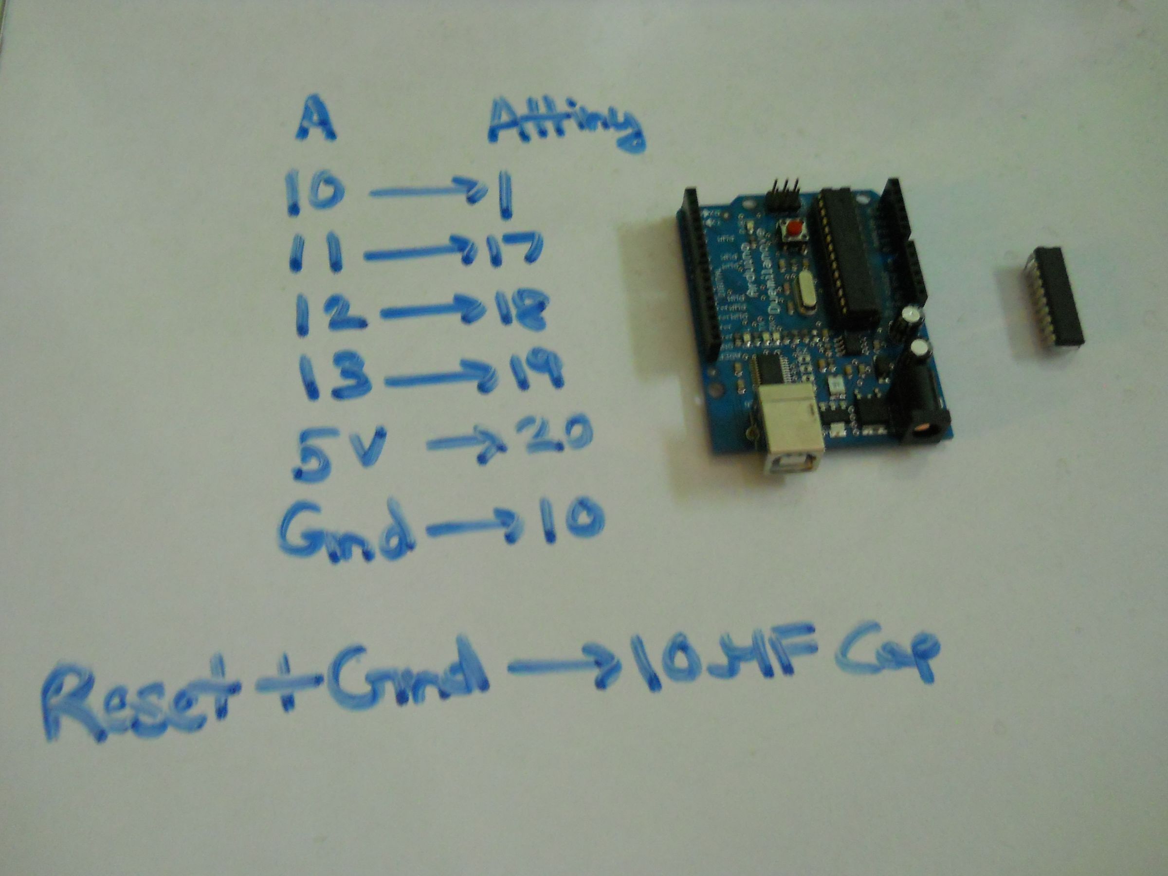 Arduino ATtiny2313 Programming Shield : 7 Steps (with Pictures ...