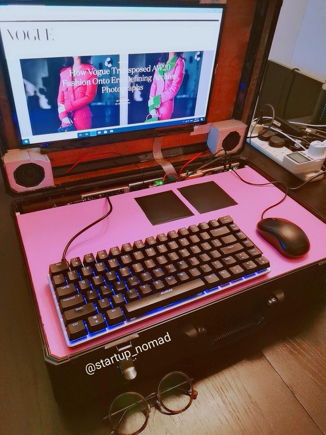 Briefcase PC Built by a Woman. : 14 Steps (with Pictures) - Instructables