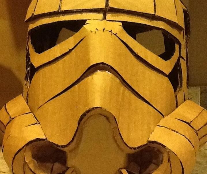 Cardboard Stormtrooper Helmet : 7 Steps (with Pictures) - Instructables