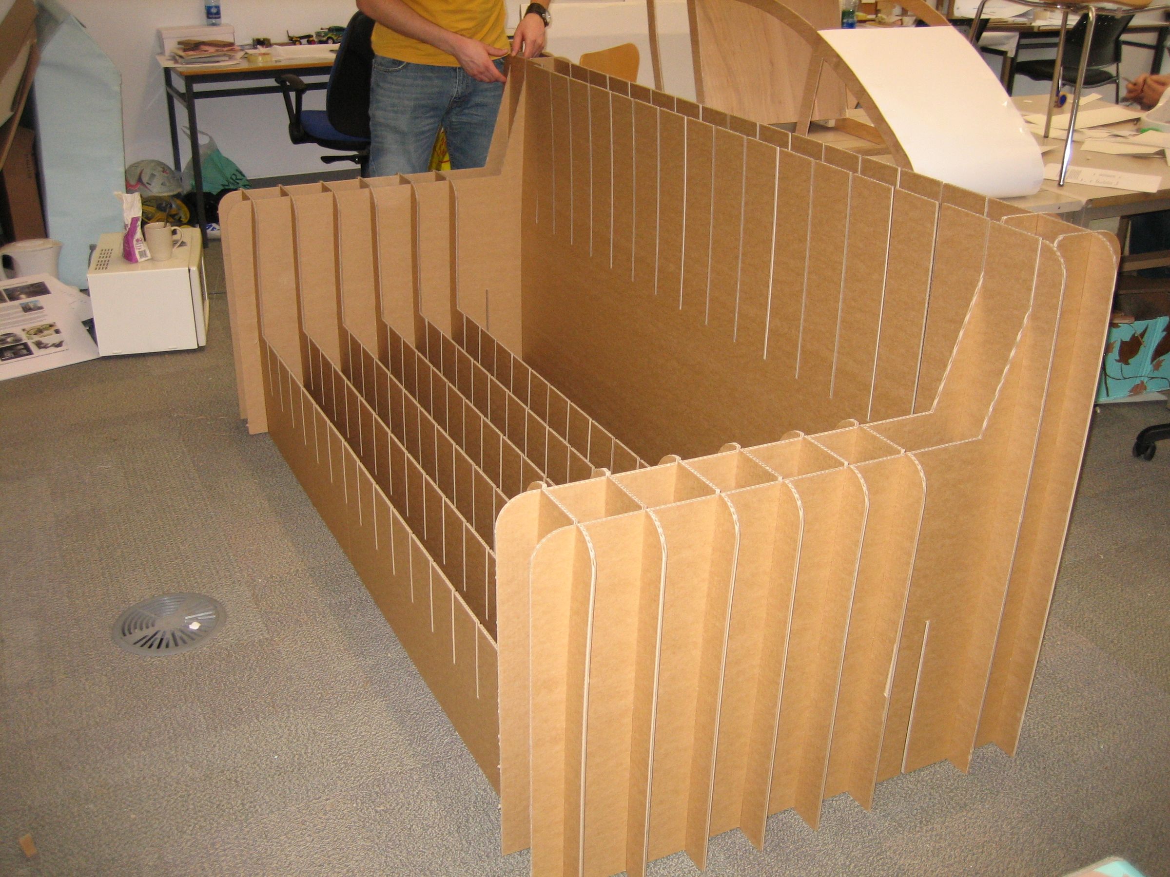 Cardboard Sofa : 5 Steps (with Pictures) - Instructables
