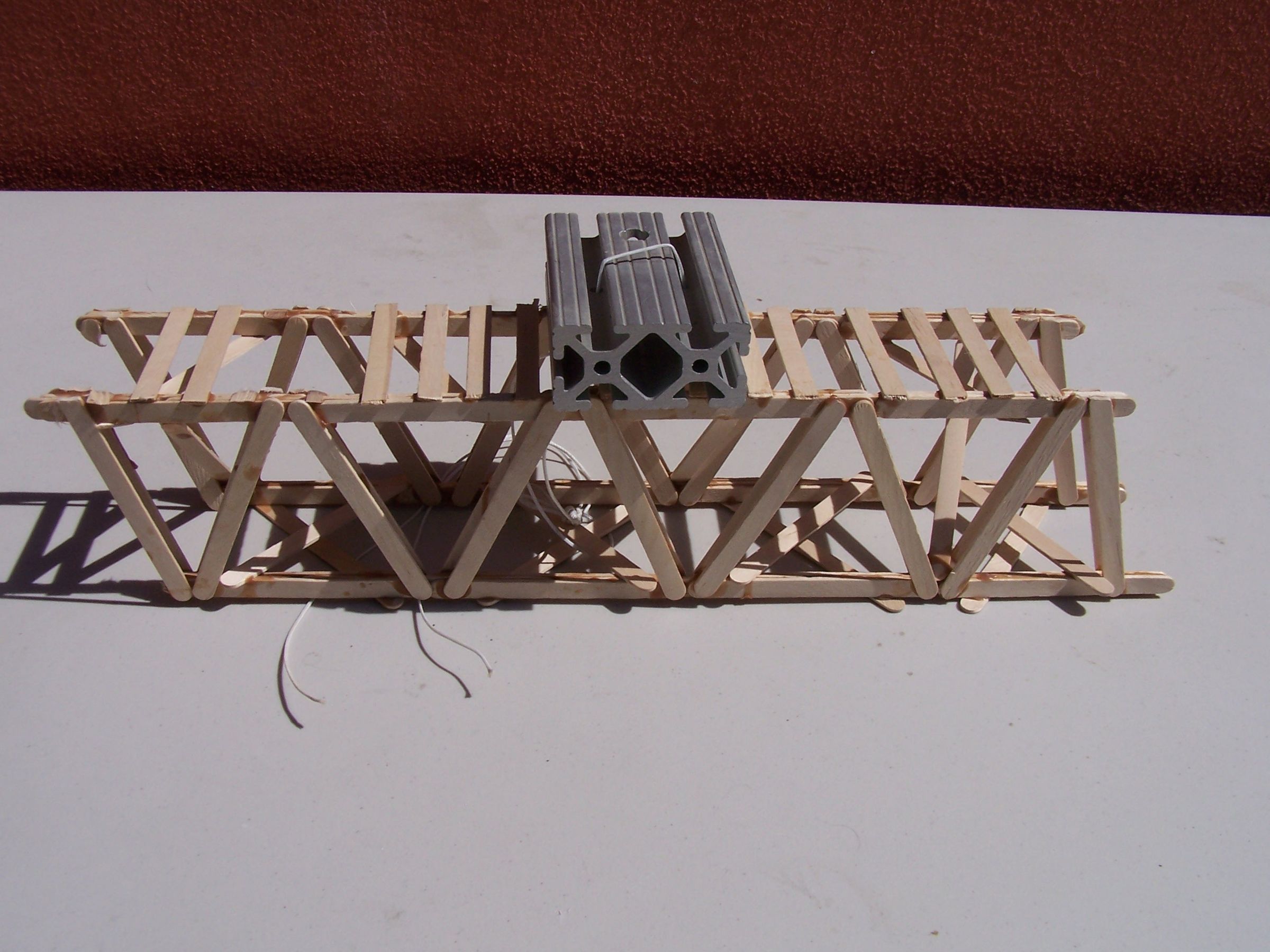 Popsicle Stick Bridge : 9 Steps (with Pictures) - Instructables